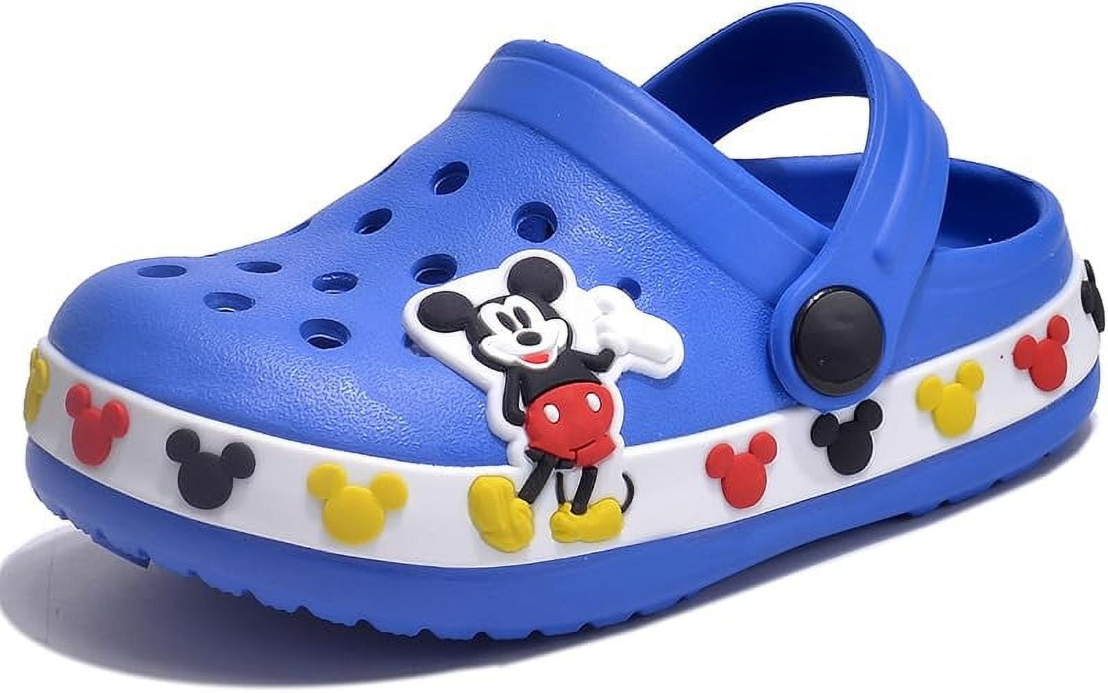 Mickey Boys Beach Garden Non-Slip Clogs Soft Breathable Footwear for ...