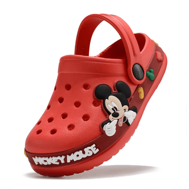 Woaeety Little Kids Clogs Cute Cartoon Boys Girls Garden Clogs Toddlers ...
