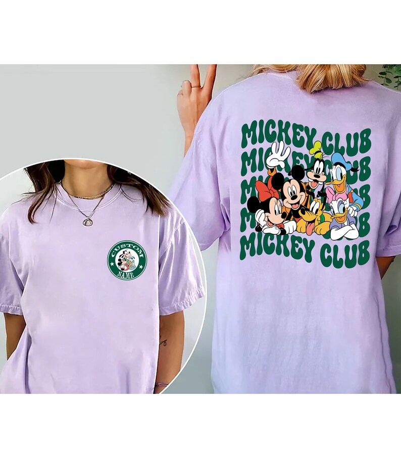 Mickey Club Two-side for everyone? Disney fan club | Disneyland - Magic ...