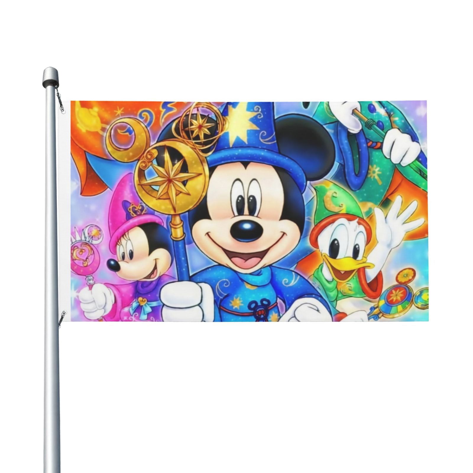 Mickey-Disney Magical World 3x5ft Face Flag Fade Proof Holiday Fall ...