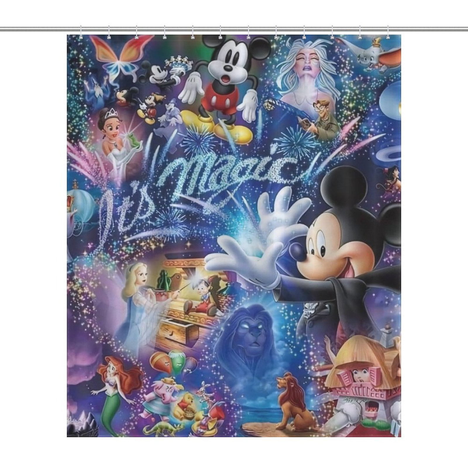 Mickey-Disney Magical World Shower Curtain,Shower Curtain liner ...
