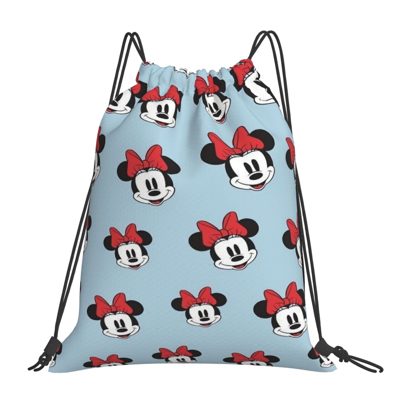 Mickey Drawstring Bags Waterproof Sports Backpack Gym Yoga Sack Travel ...