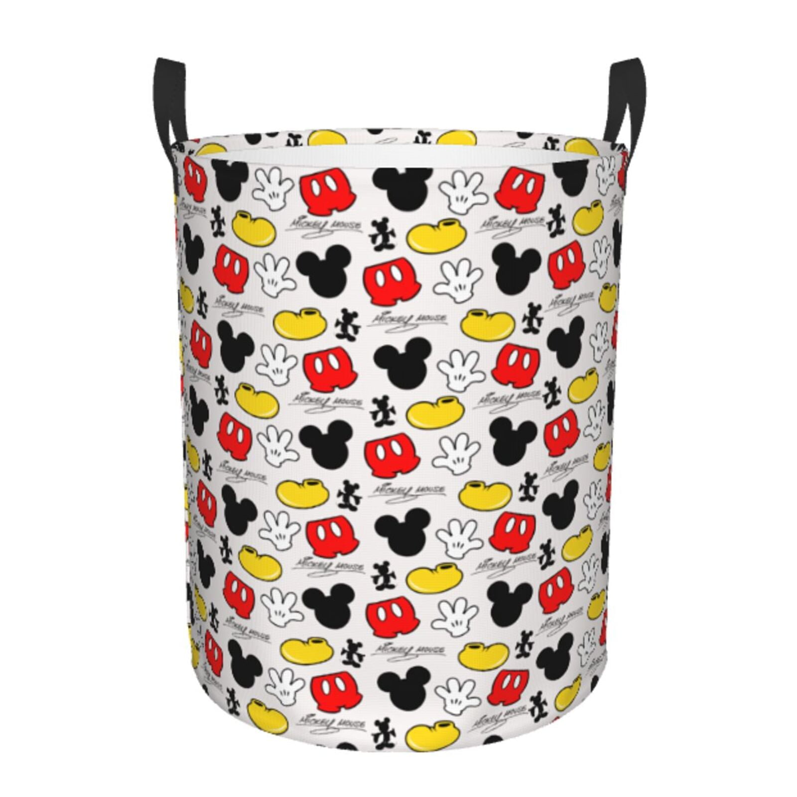 Mickey Foldable Laundry Hamper Waterproof Storage Basket with Handle ...