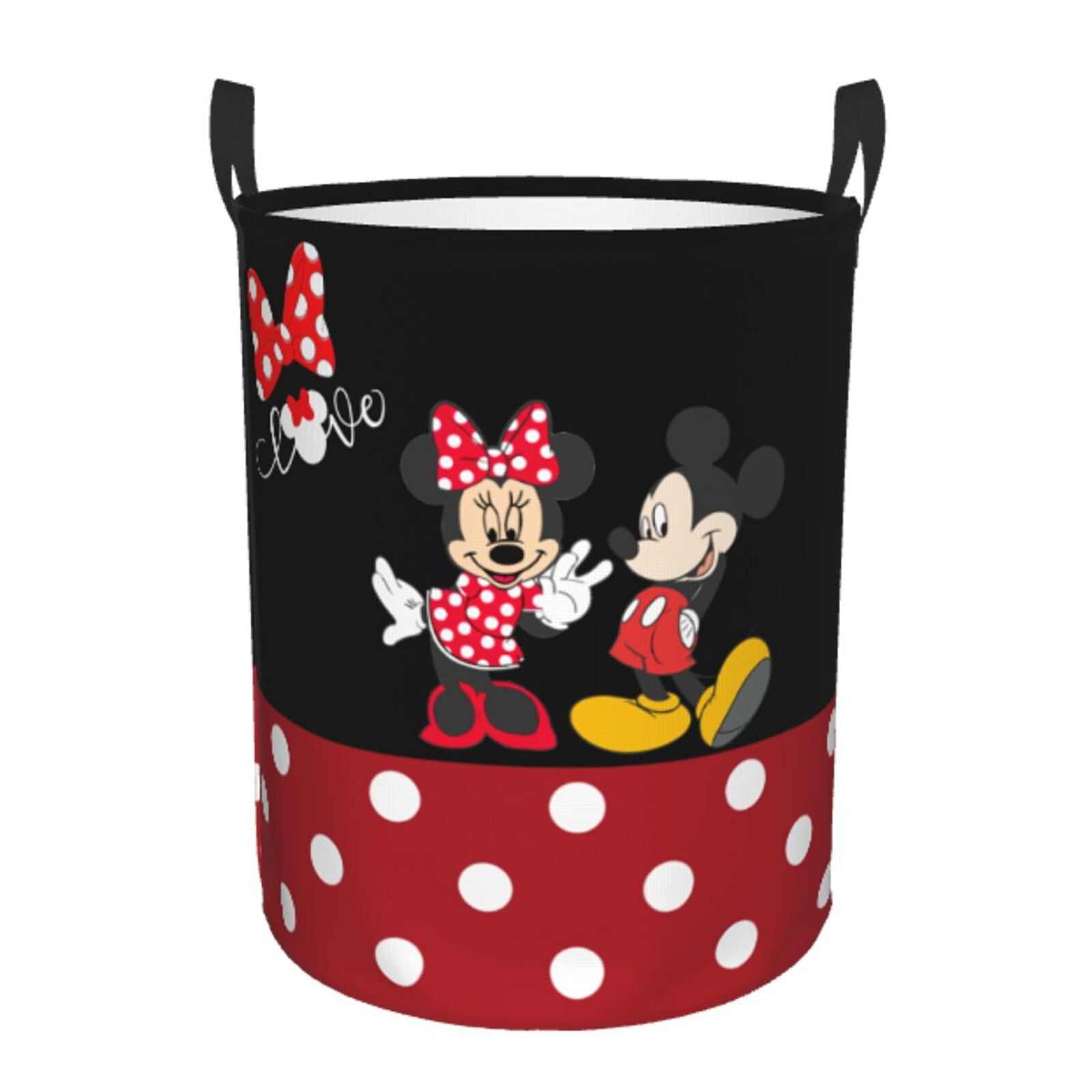Mickey Foldable Laundry Hamper Waterproof Storage Basket with Handle ...