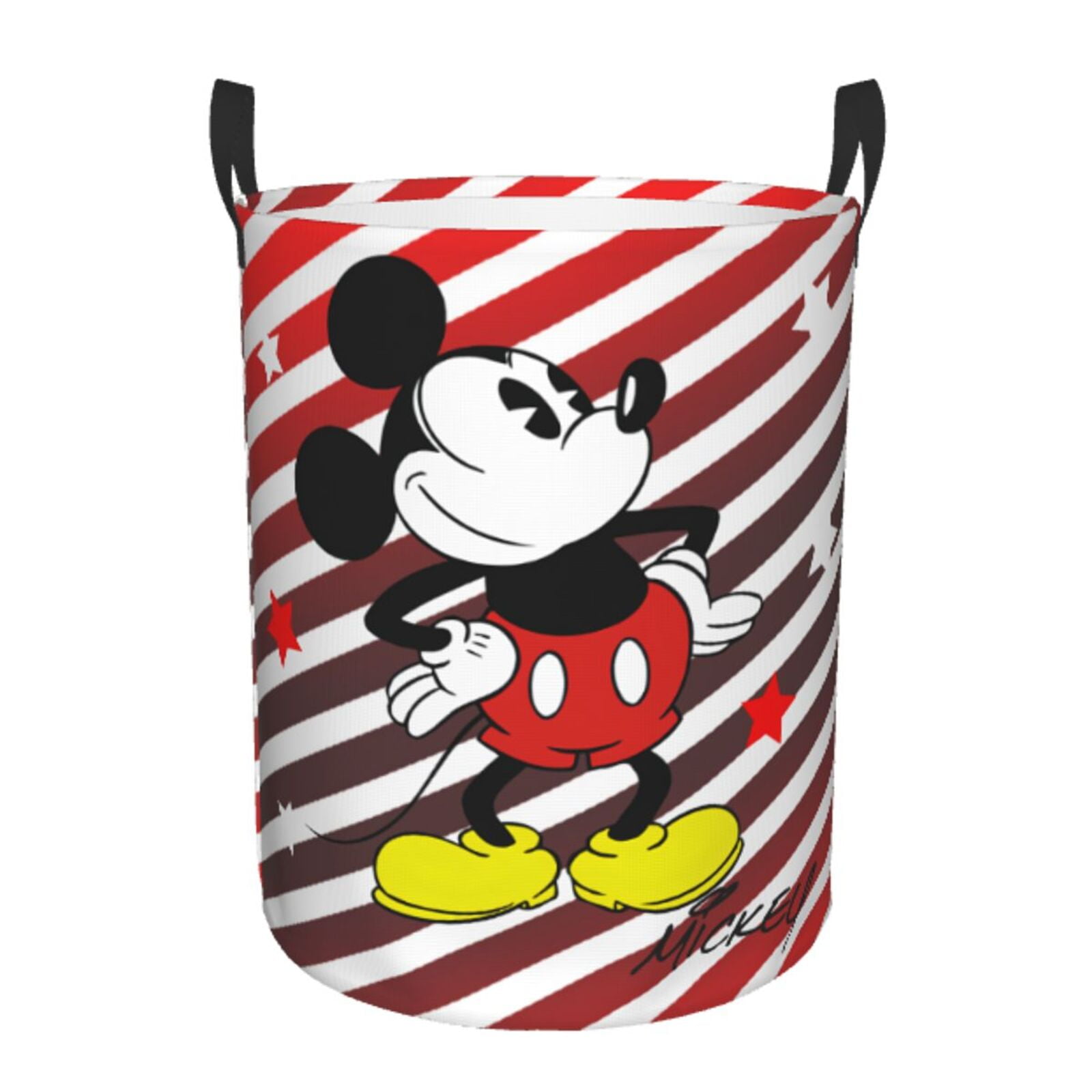 Mickey Foldable Laundry Hamper Waterproof Storage Basket with Handle ...