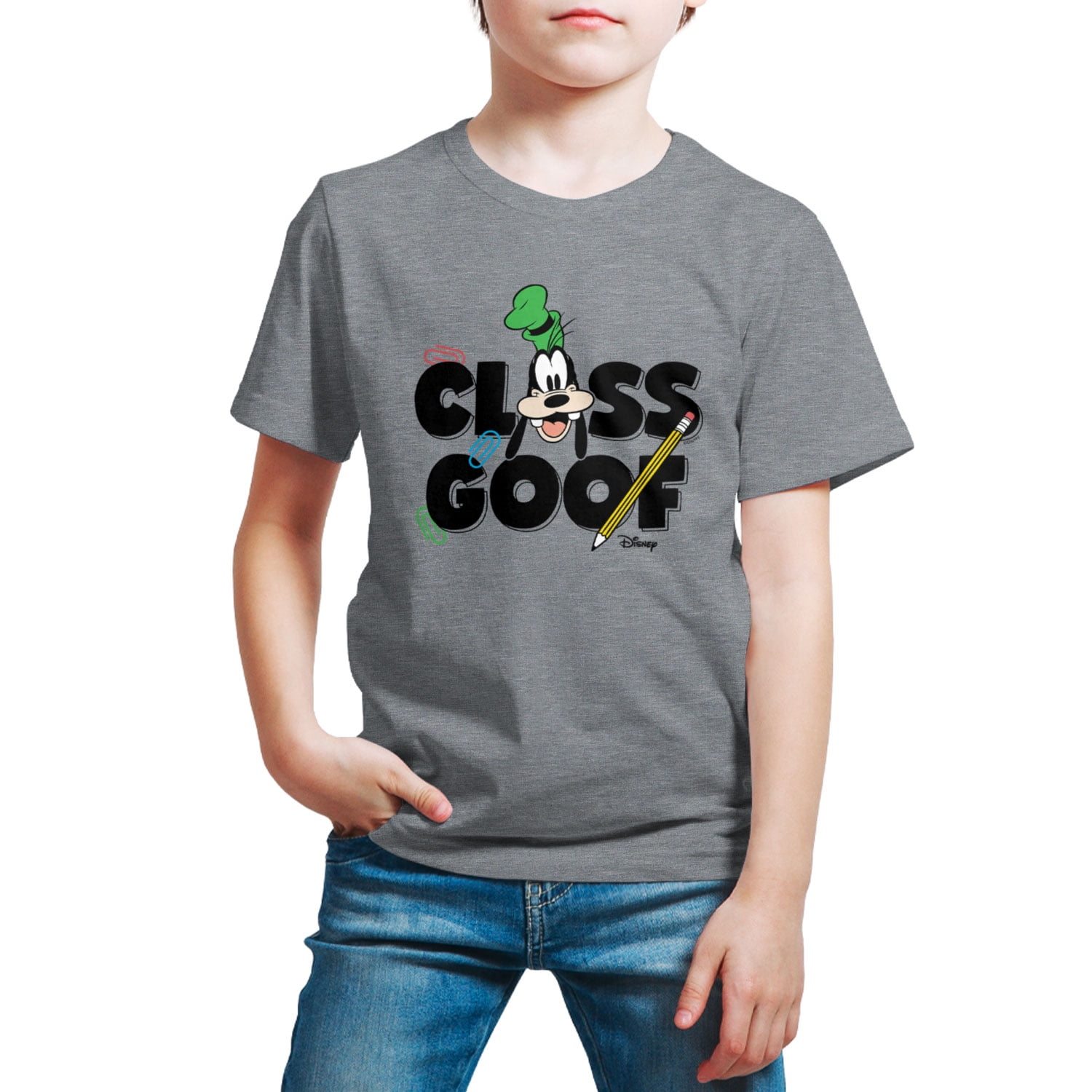 Mickey & Friends - Class Goof - Youth Short Sleeve Graphic T-Shirt ...