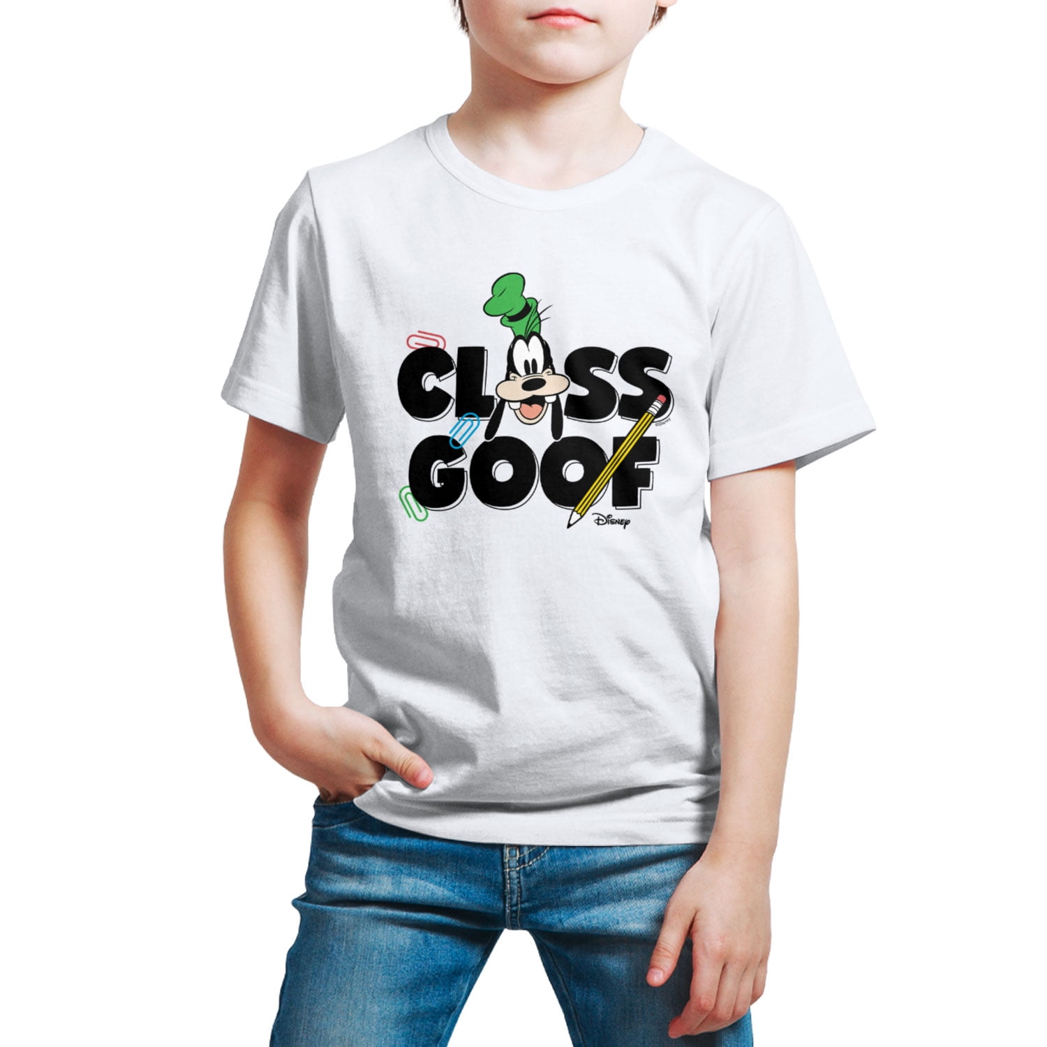 Mickey & Friends - Class Goof - Youth Short Sleeve Graphic T-Shirt ...