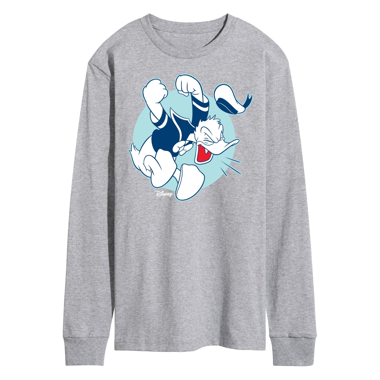 Mickey & Friends - Donald Duck's Temper Tantrum - Men's Long Sleeve T ...