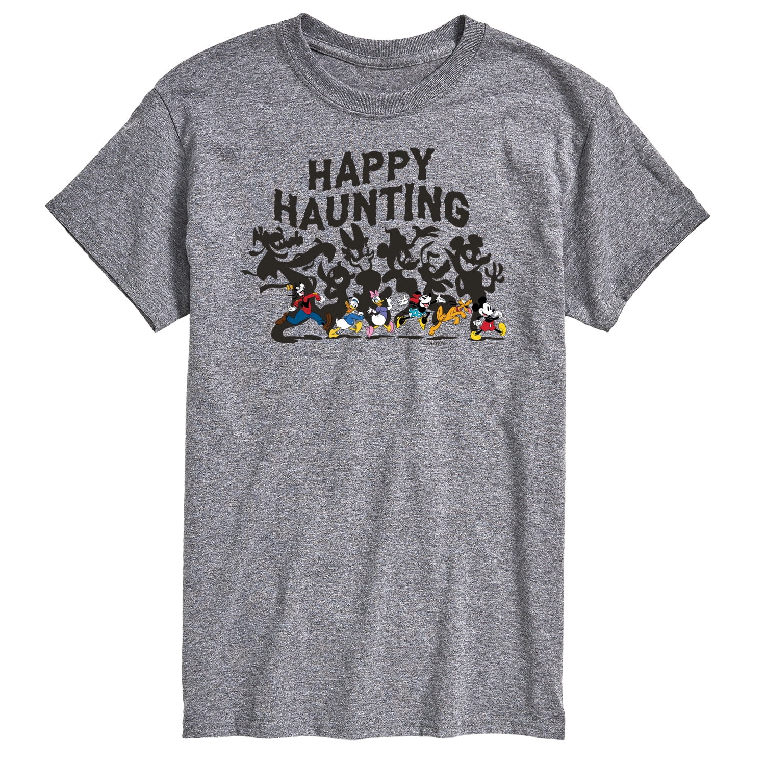 Mickey & Friends - Happy Haunting - Men's Short Sleeve Graphic T-Shirt ...