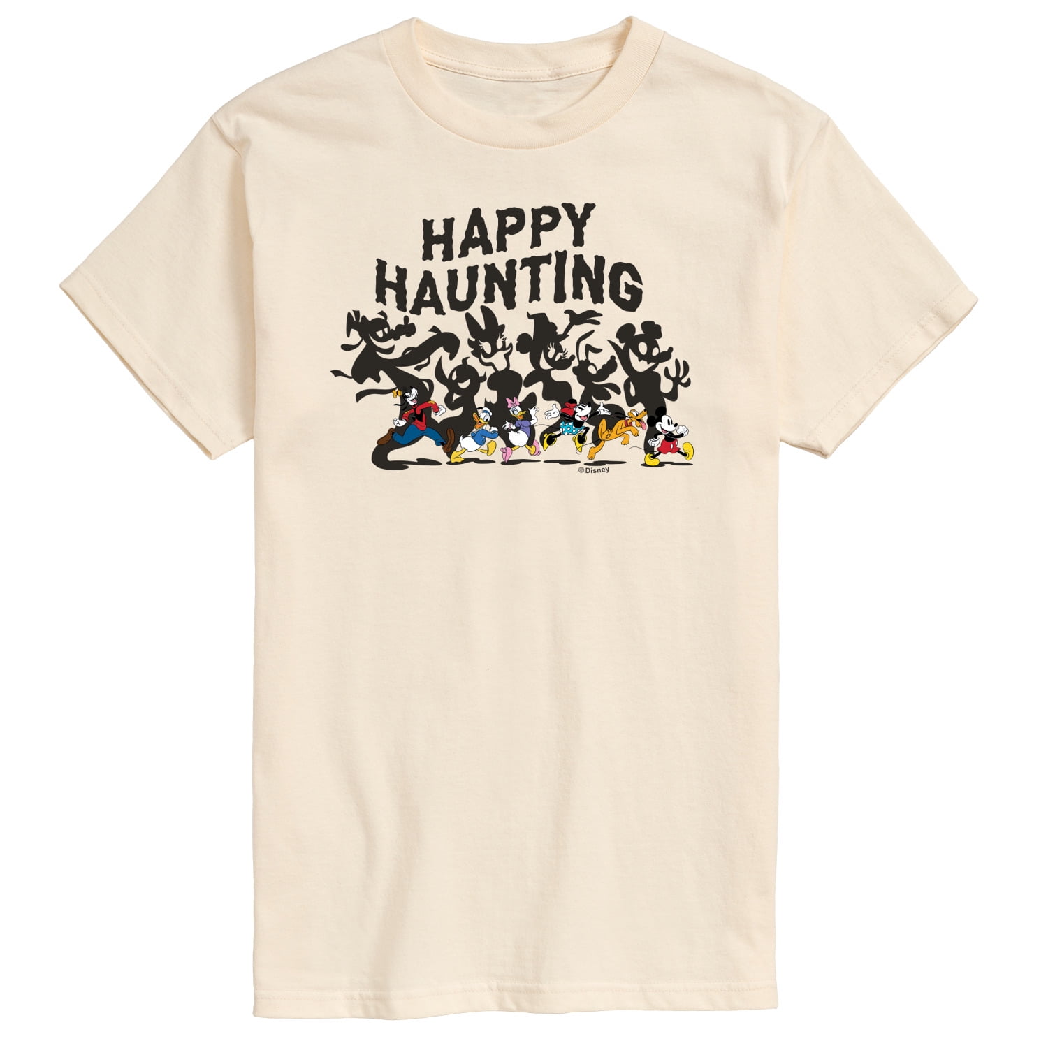 Mickey & Friends - Happy Haunting - Men's Short Sleeve Graphic T-Shirt ...