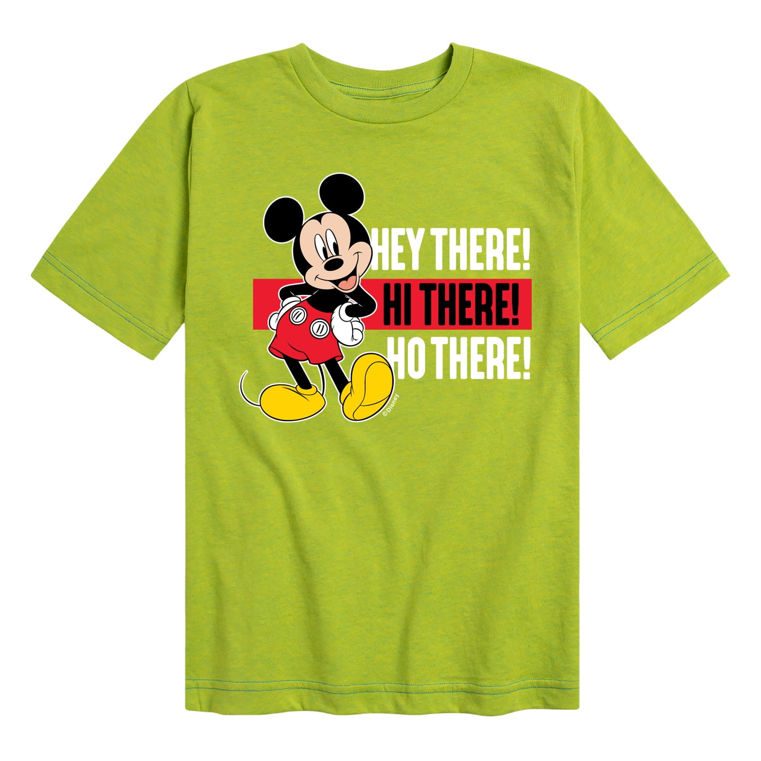 Mickey & Friends - Hey There Hi There - Toddler And Youth Short Sleeve ...