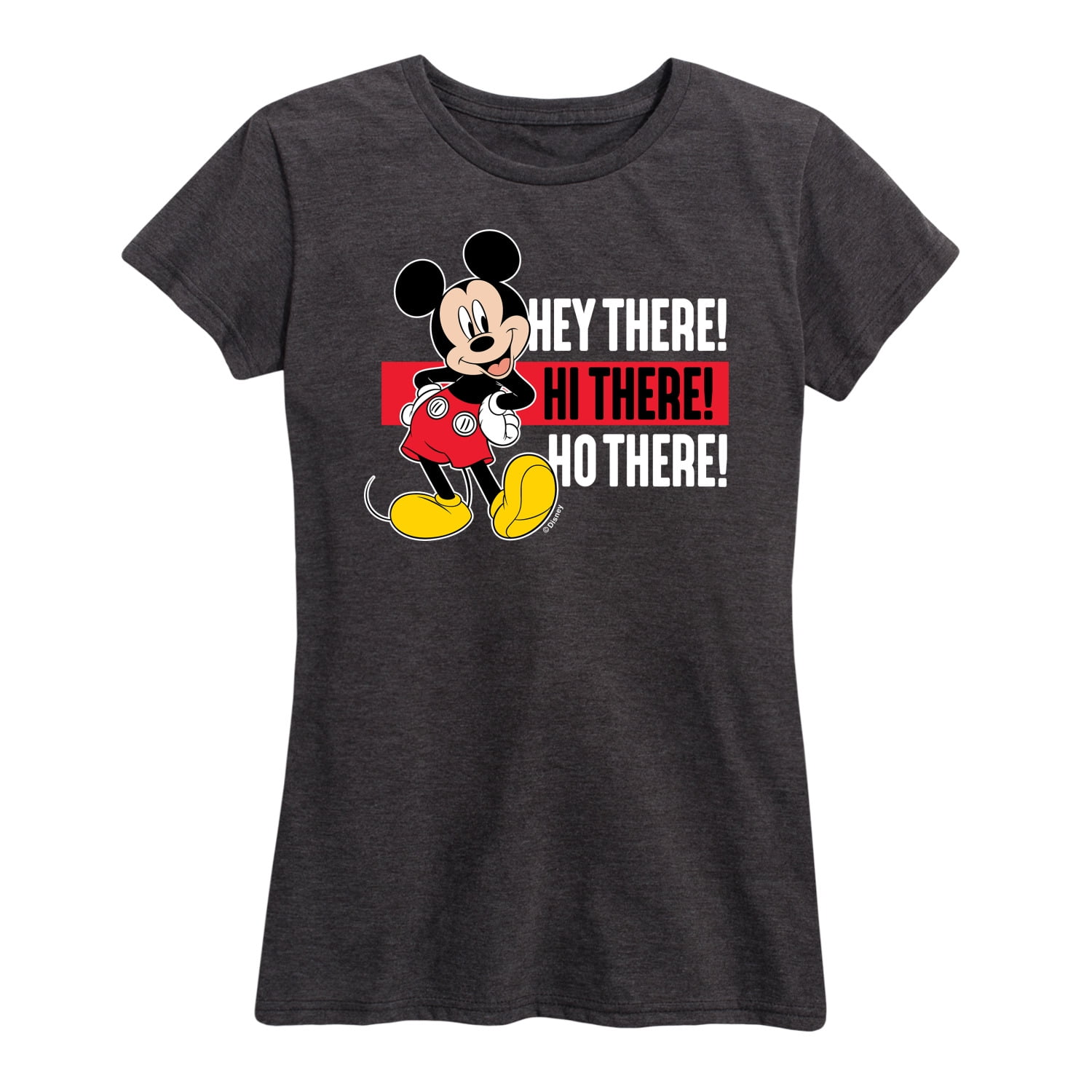 Mickey & Friends - Hey There Hi There - Women's Short Sleeve Graphic T ...