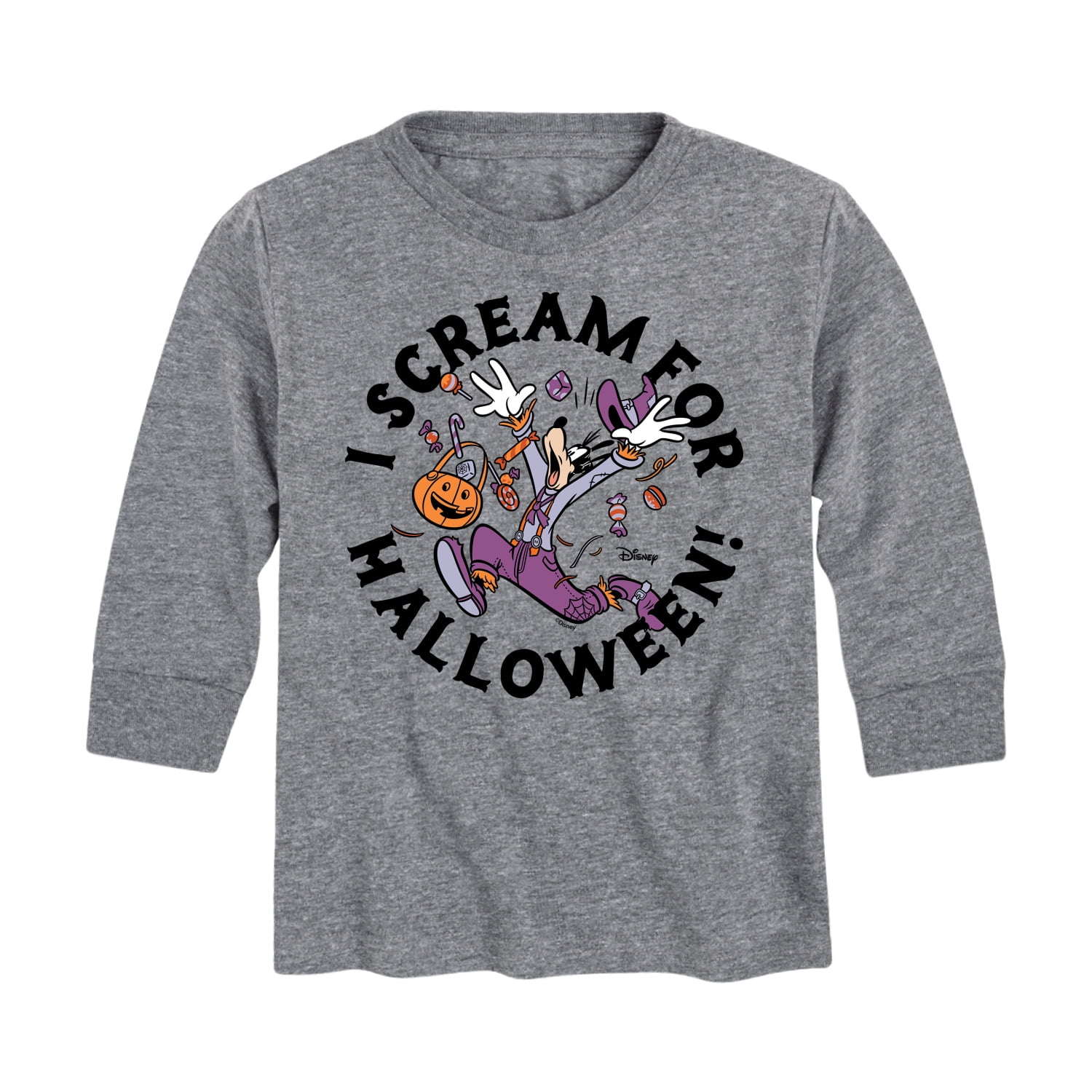 Mickey & Friends - I Scream For Halloween - Toddler And Youth Long ...