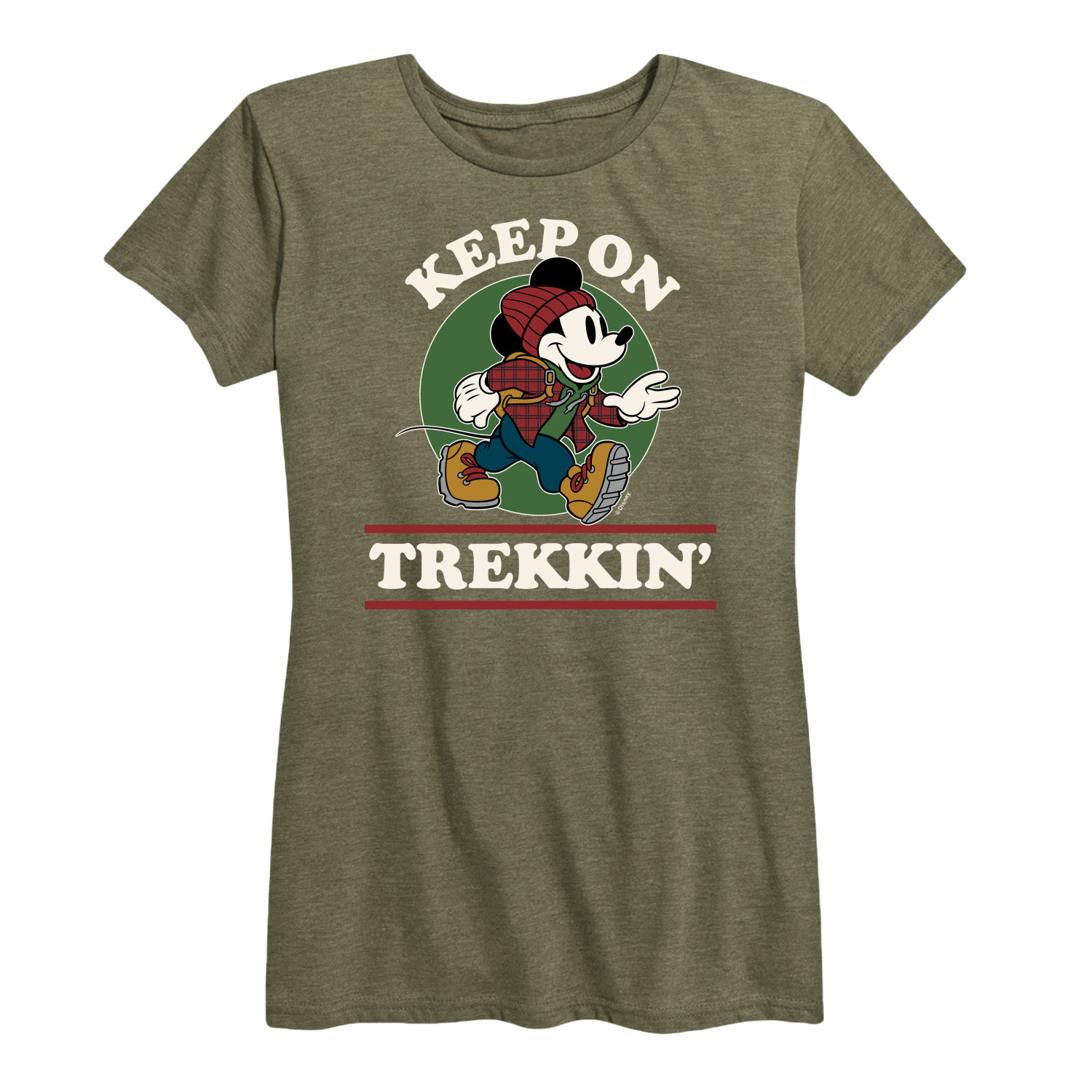 Mickey & Friends - Keep On Trekkin - Women's Short Sleeve Graphic T ...