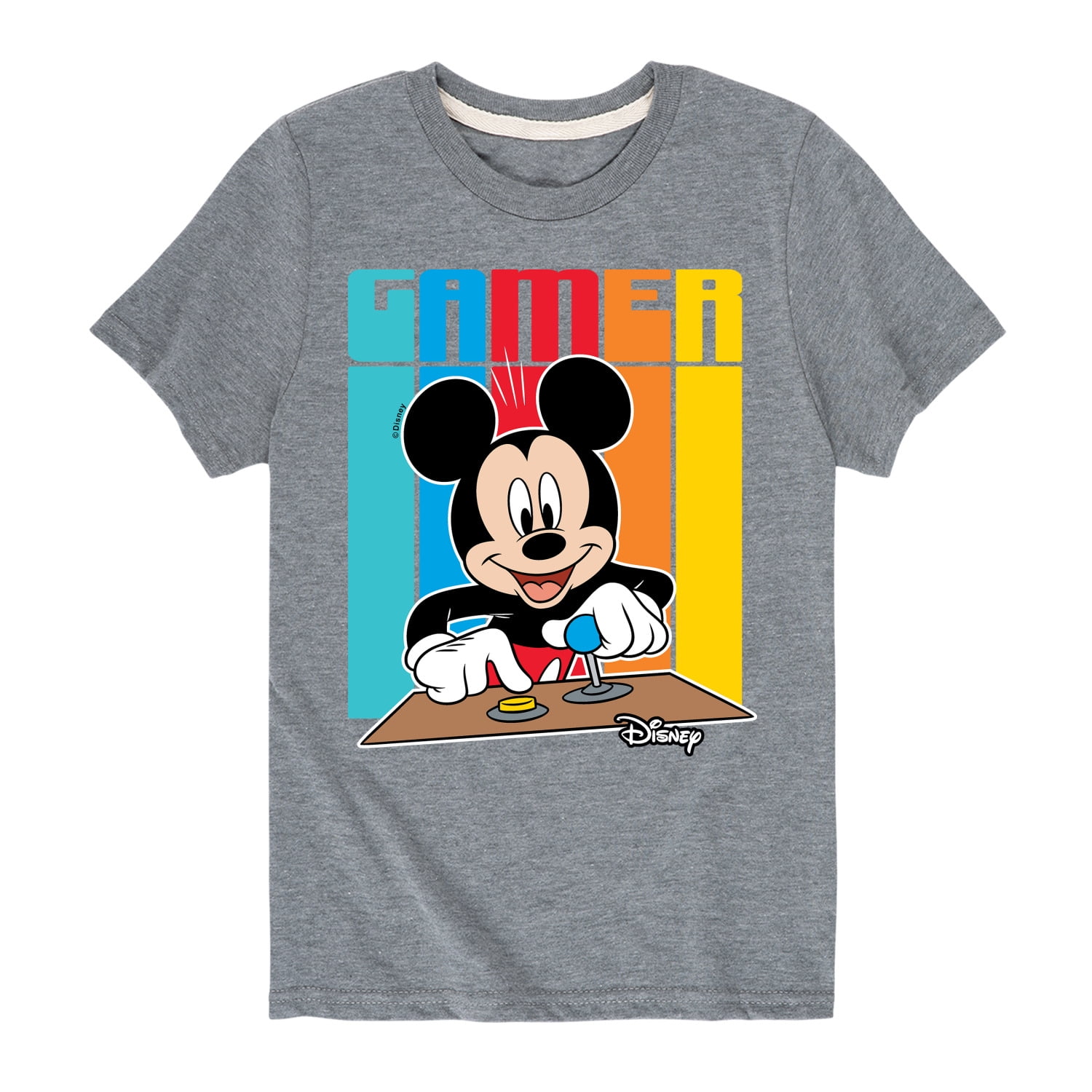 Mickey & Friends - Mickey Gamer - Toddler And Youth Short Sleeve ...