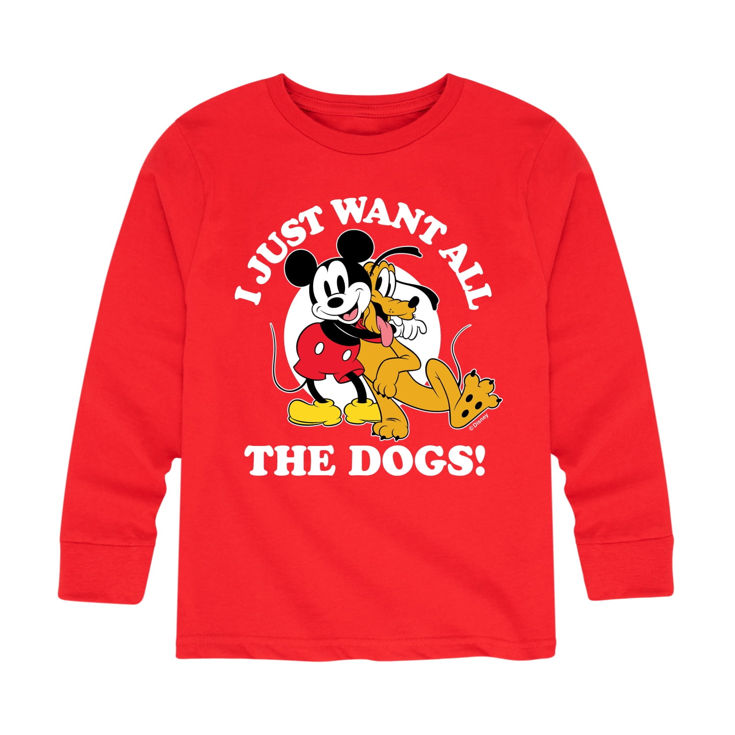 Mickey & Friends - Mickey Pluto Just Want All Dogs - Toddler And Youth ...