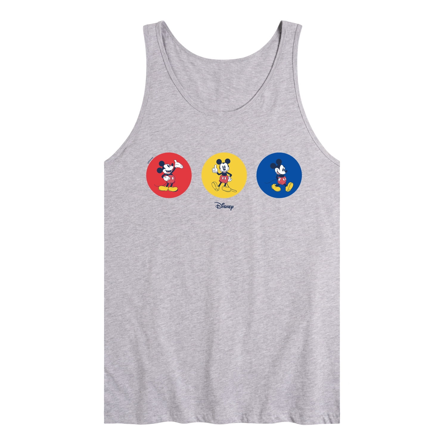 Mickey & Friends - Mickey Poses - Men's Jersey Tank Top - Walmart.com