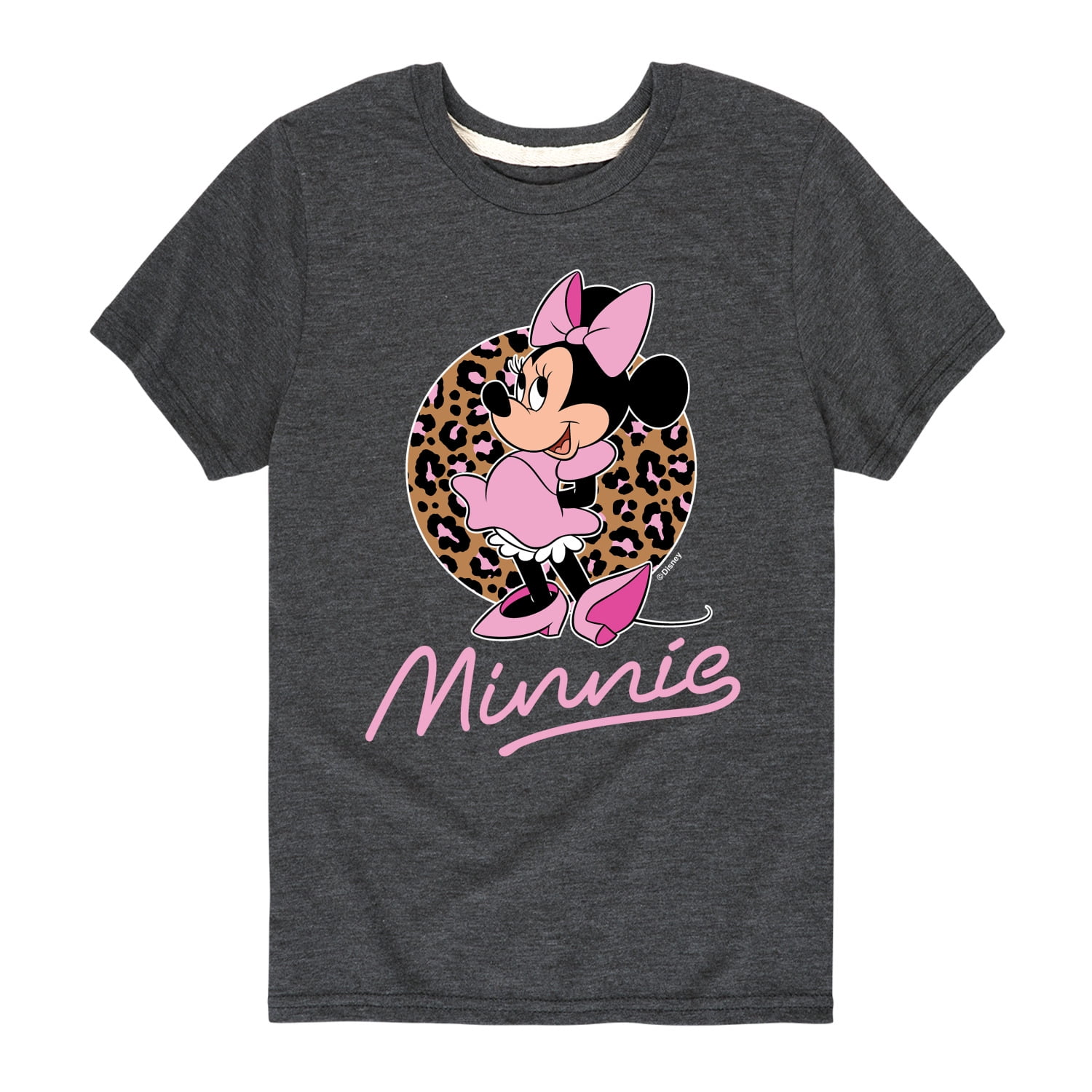 Mickey & Friends - Minnie Leopard Print - Toddler And Youth Short ...