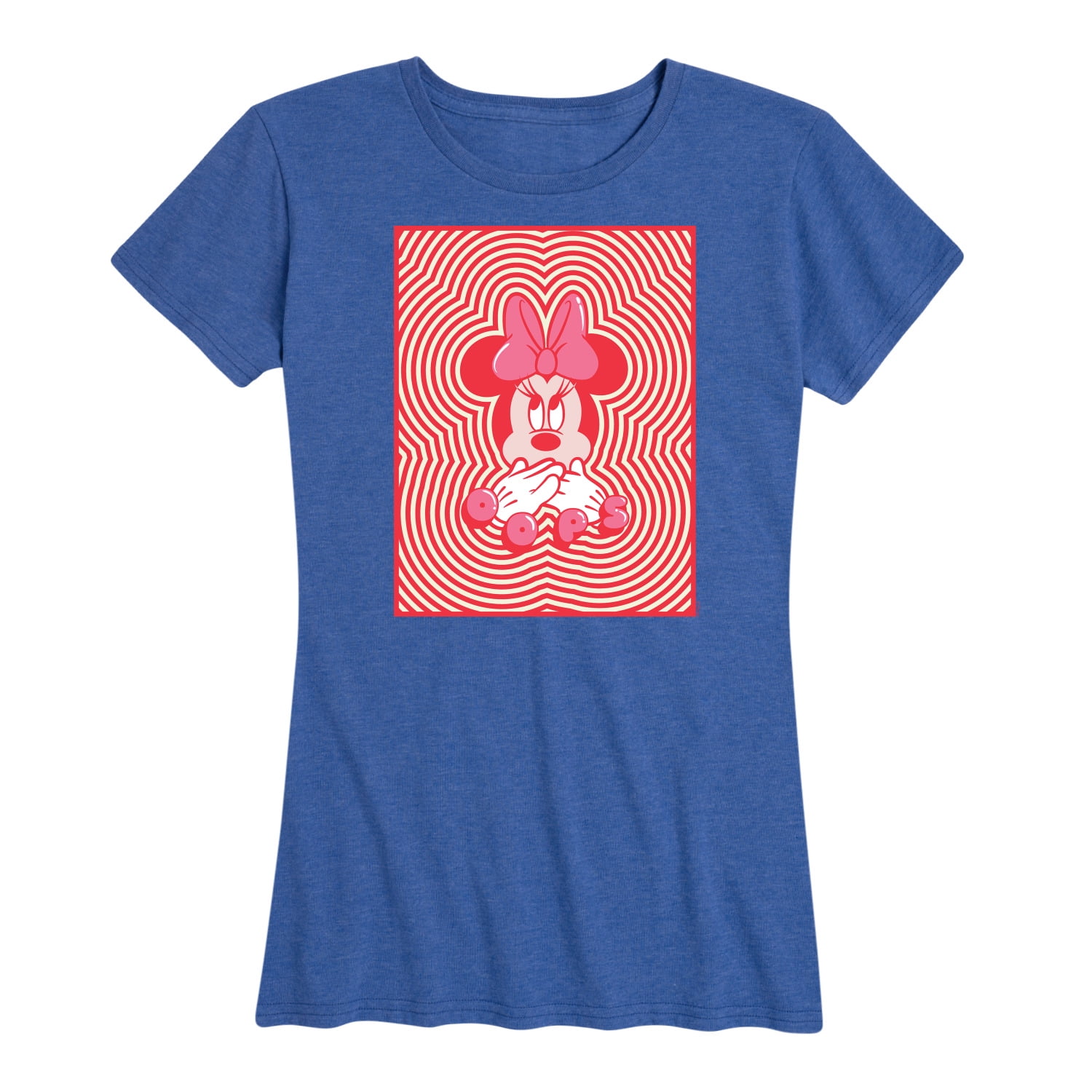 Mickey & Friends - Minnie Oops - Women's Short Sleeve Graphic T-Shirt ...