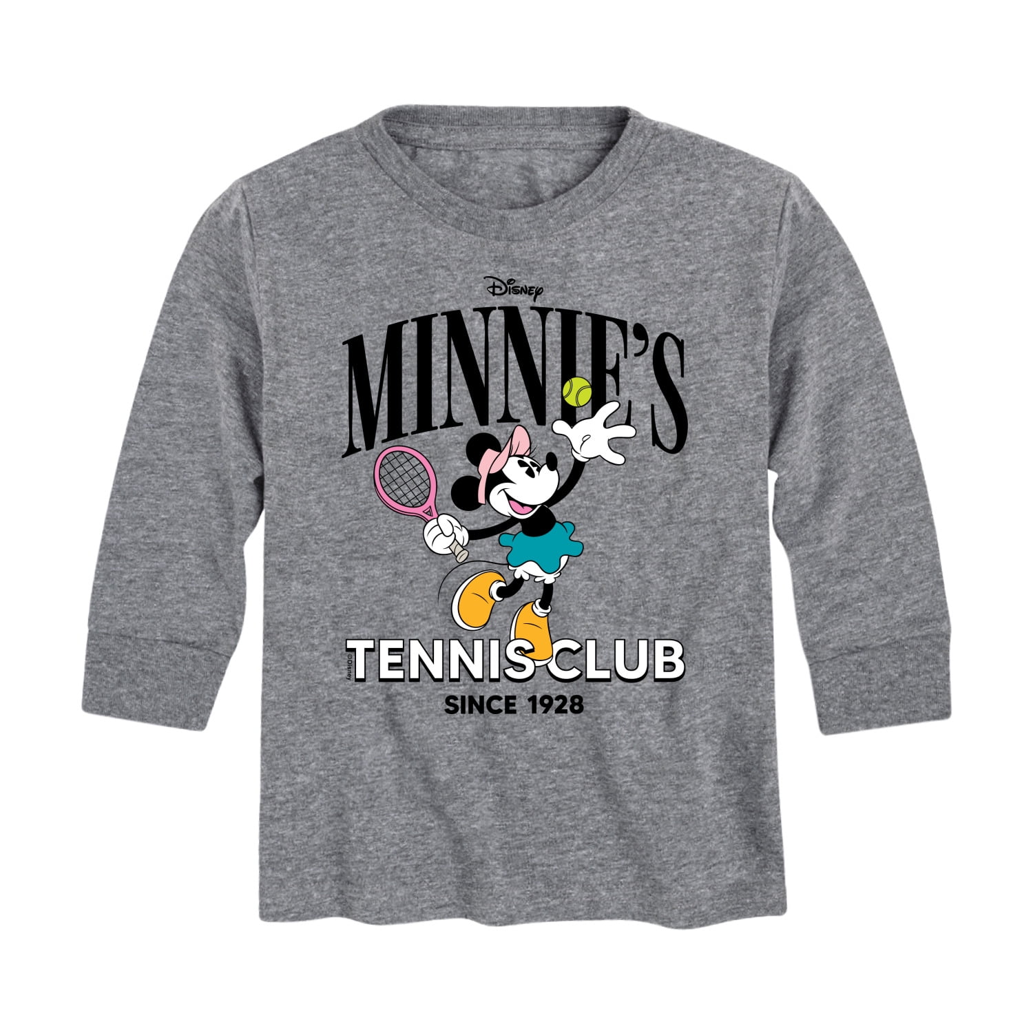 Mickey & Friends - Minnie Tennis Club - Toddler And Youth Long Sleeve ...