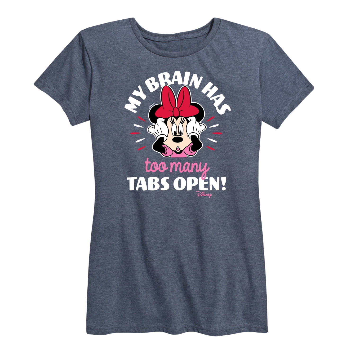 Mickey & Friends - My Brain Too Many Tabs - Women's Short Sleeve ...