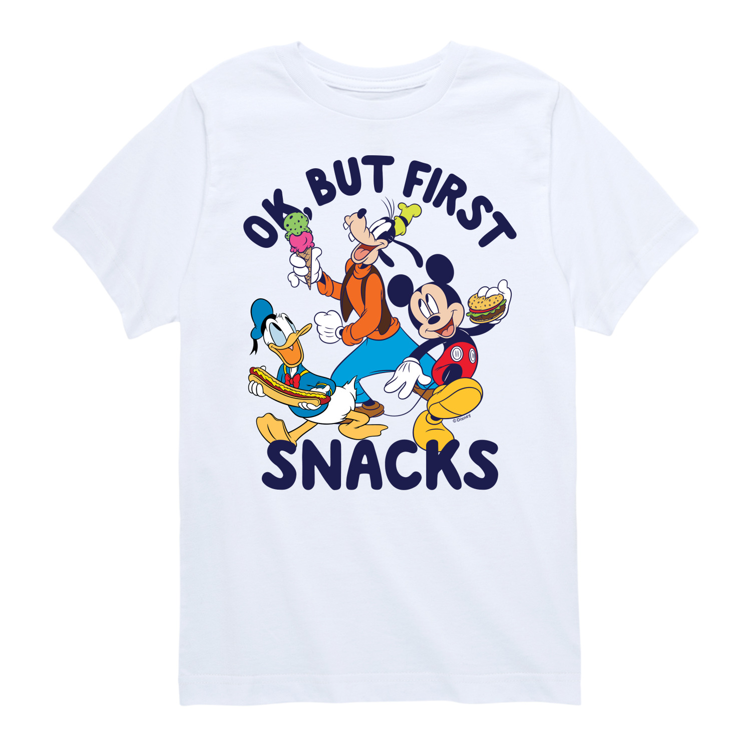 Mickey & Friends - Ok, But First Snacks - Toddler And Youth Short ...