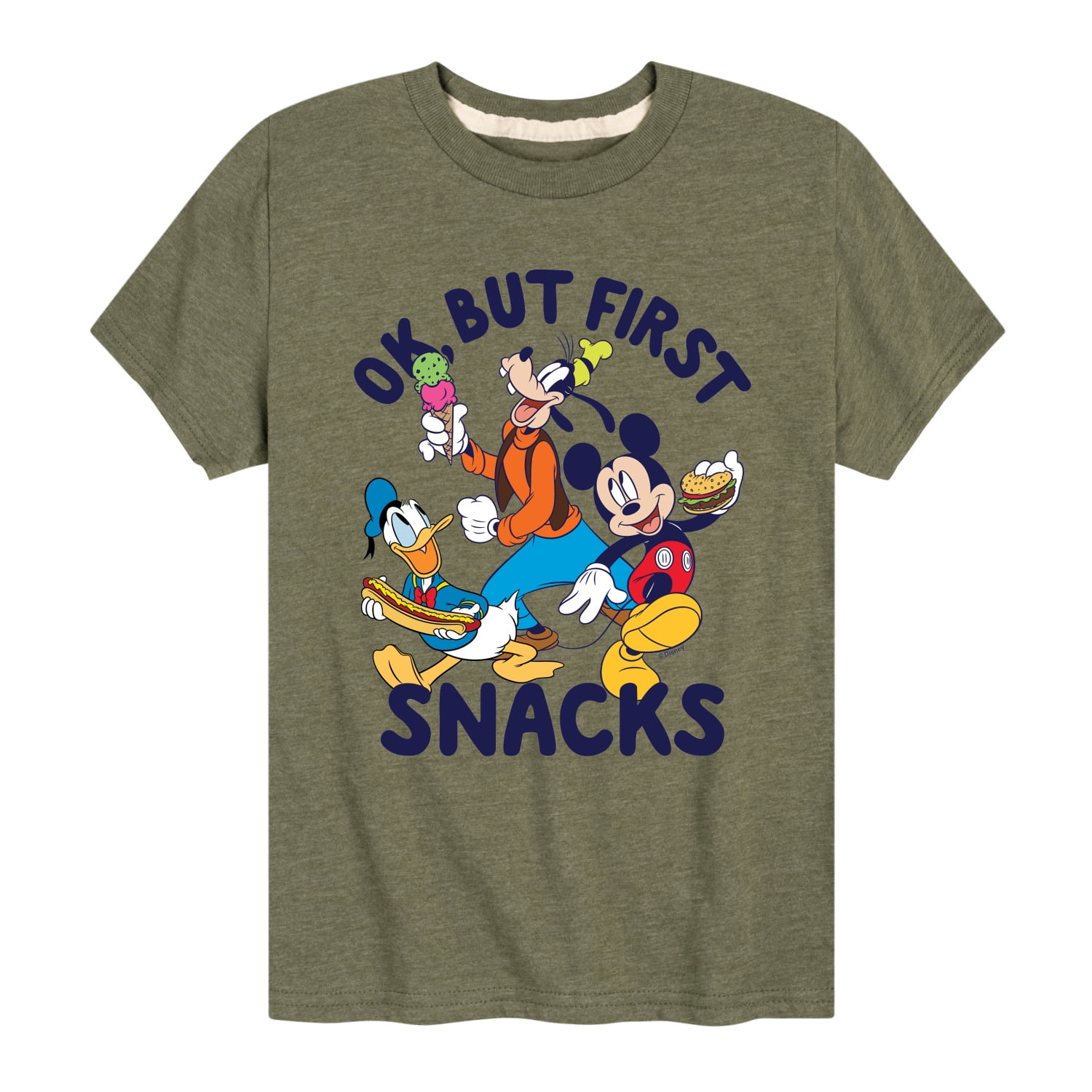 Mickey & Friends - Ok, But First Snacks - Toddler And Youth Short ...