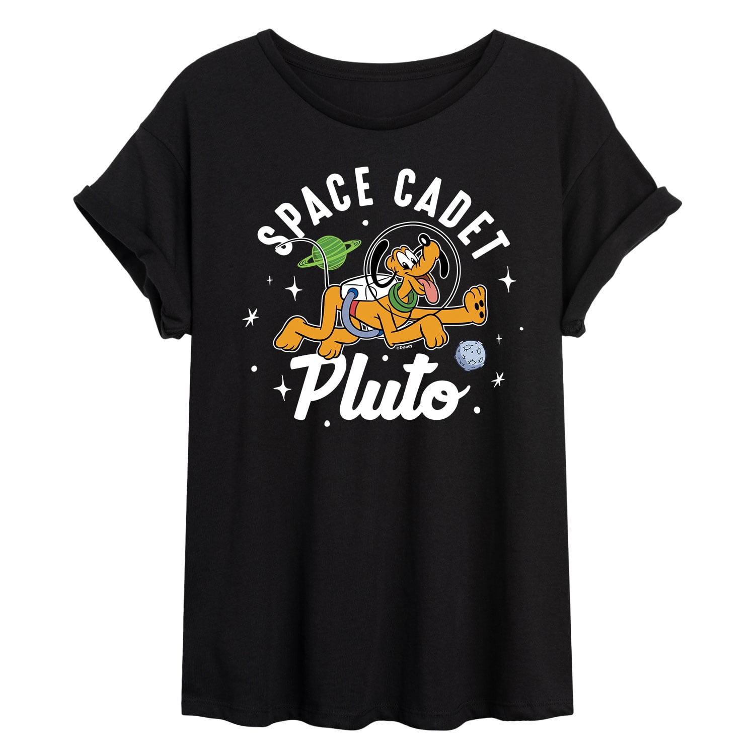 Mickey & Friends - Space Cadet Pluto - Women's Oversized T-Shirt ...