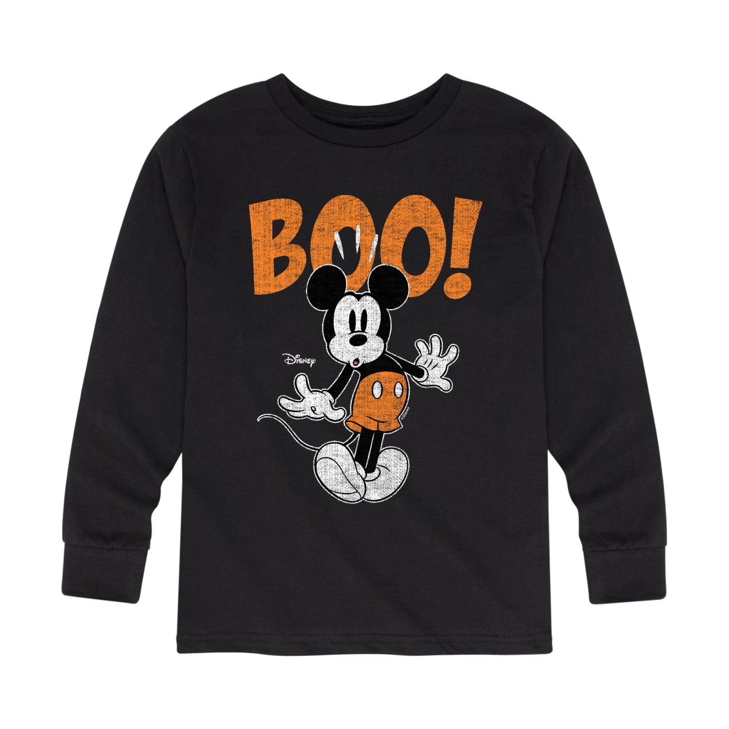Mickey & Friends - Spiderweb Logo - Toddler And Youth Long Sleeve ...
