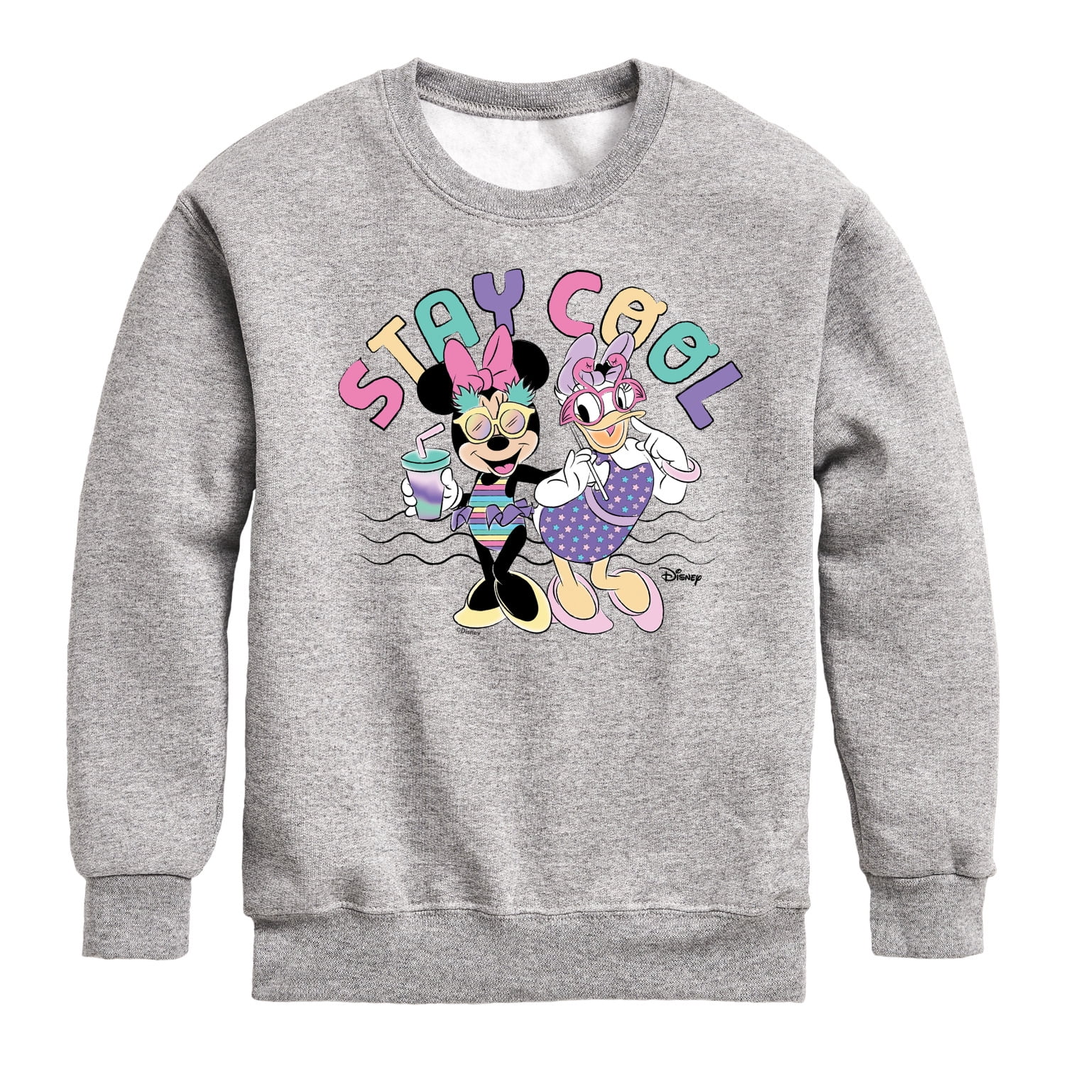 Mickey & Friends - Stay Cool - Toddler And Youth Crewneck Fleece ...