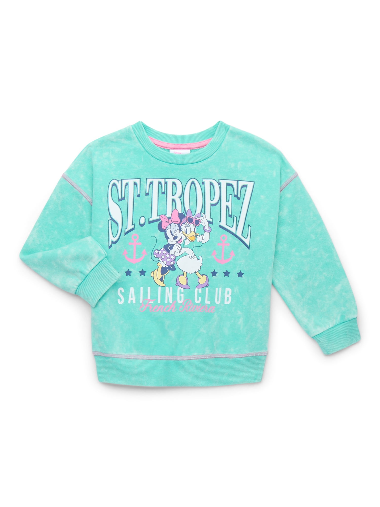 Disney Mickey & Friends Toddler Girls St. Tropez Graphic Sweatshirt ...
