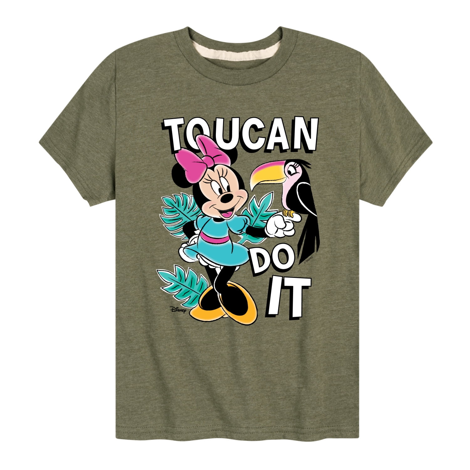 Mickey & Friends - Toucan Do It - Toddler And Youth Short Sleeve ...