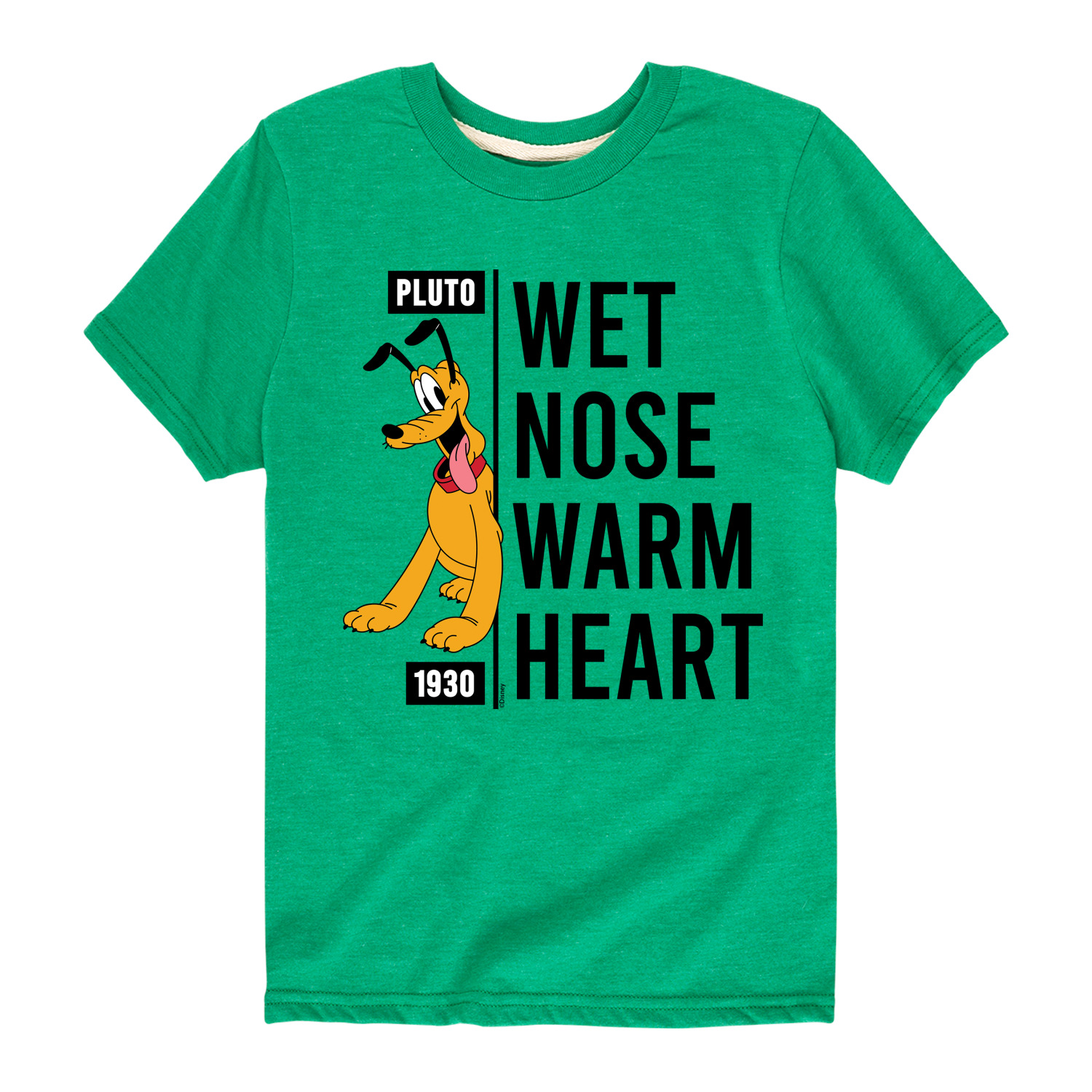 Mickey & Friends - Wet Nose Warm Heart - Toddler And Youth Short Sleeve ...