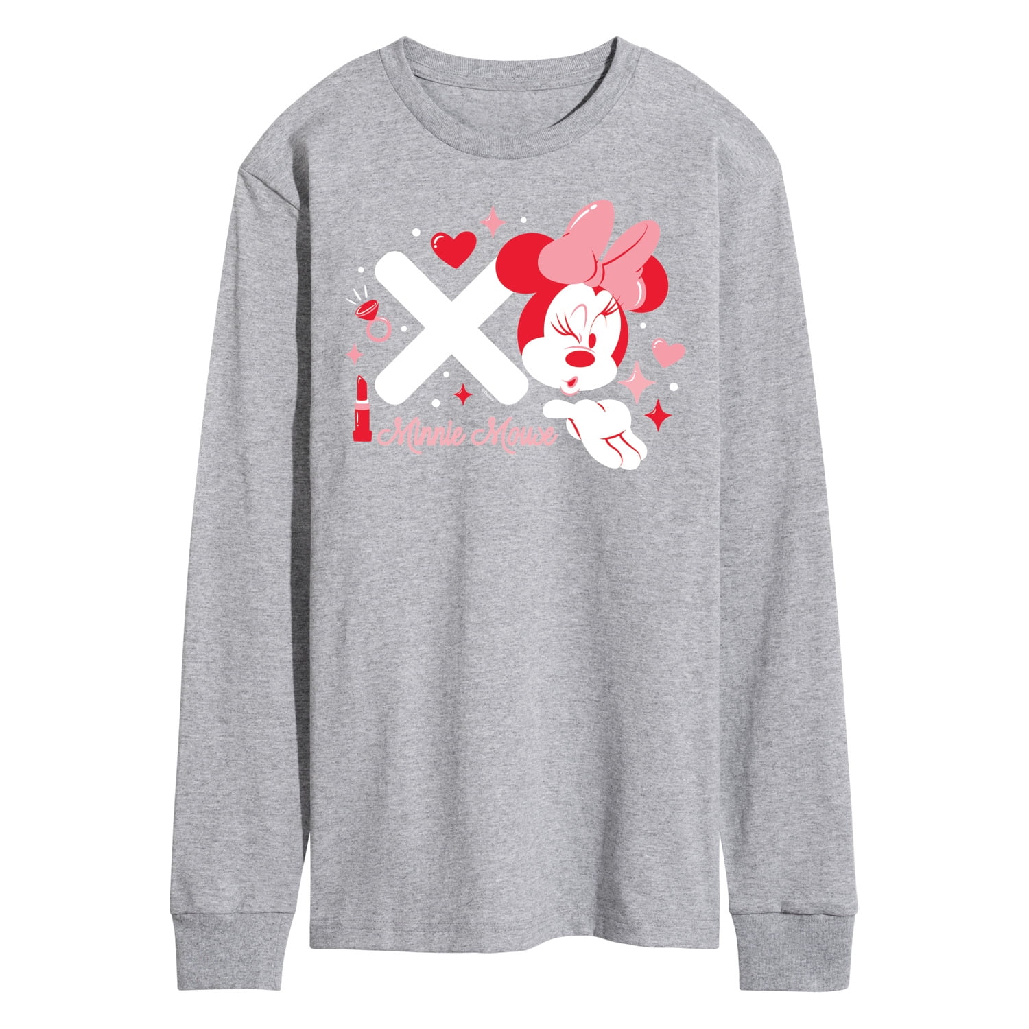 Mickey & Friends - XO Minnie Mouse - Men's Long Sleeve T-Shirt ...
