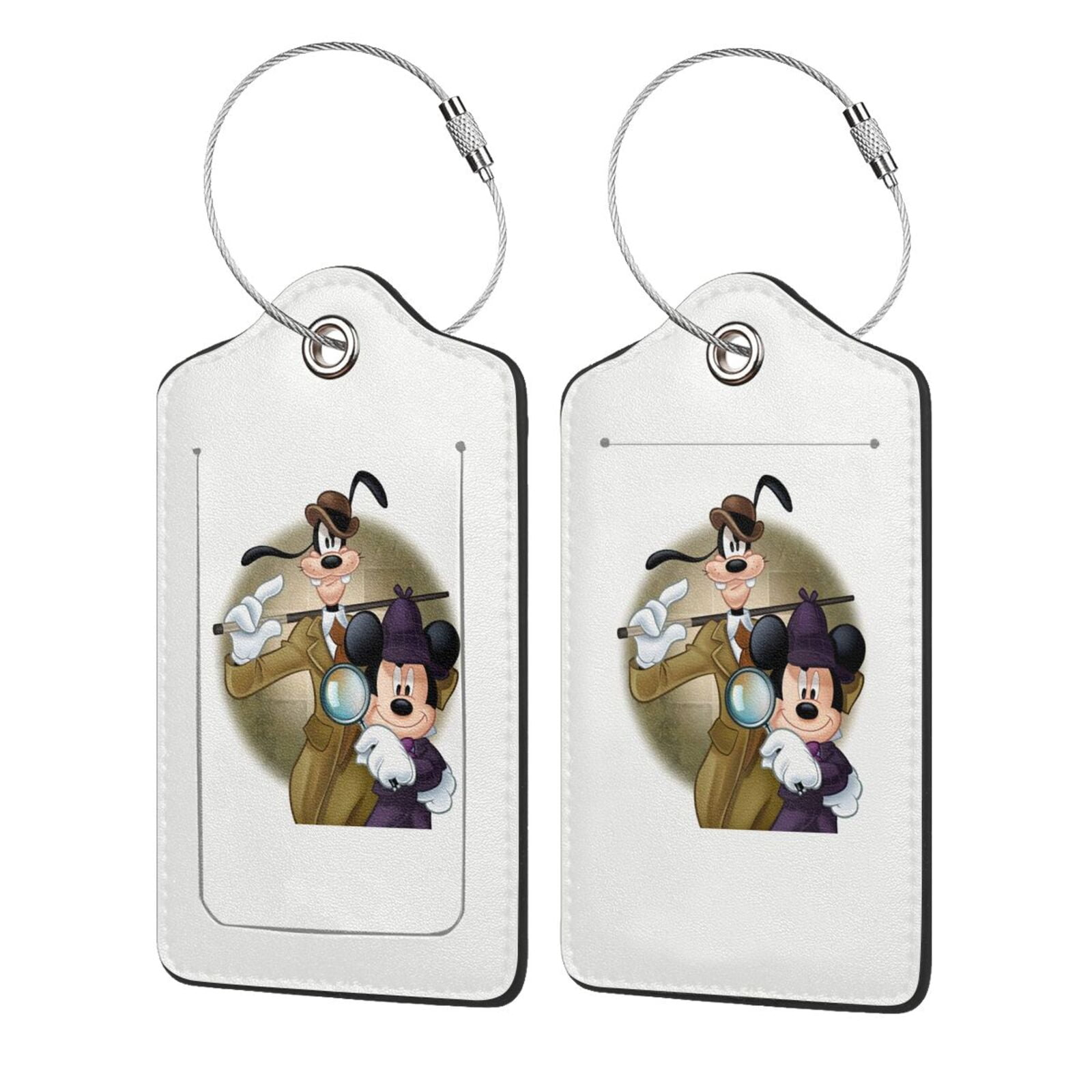 Mickey &Goofy Luggage Tags for Suitcases Travel ID Identification ...