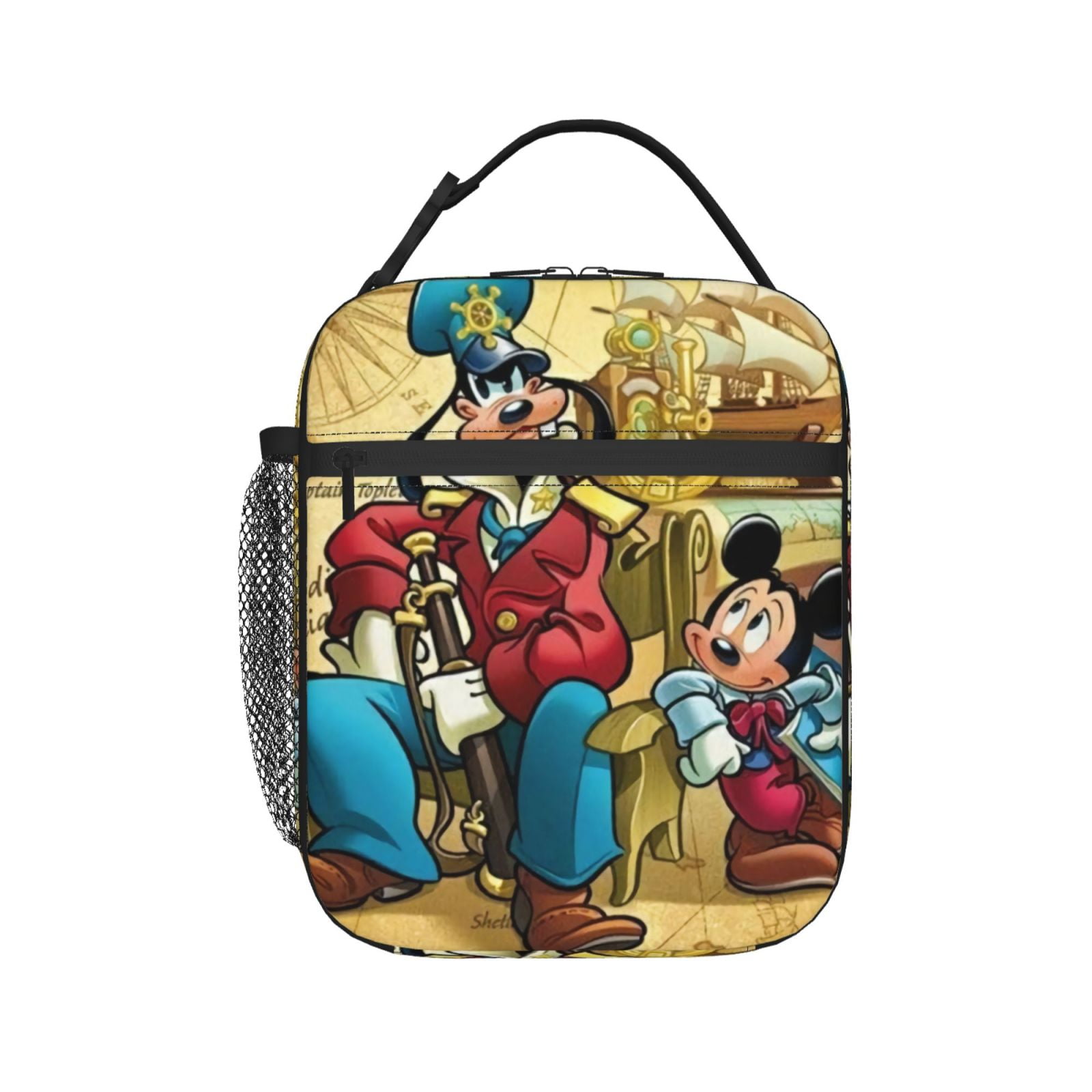 Mickey &Goofy Lunch Box Lunch Bag for Women Adults Men,Reusable Cute ...