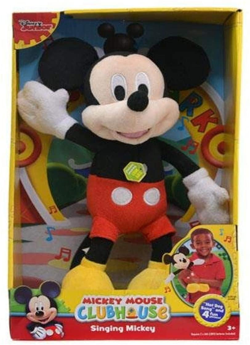 Sapphire Mickey Hot Dog Song Singing Plush Toy, 12 Inch, 0.358 Kg, Made ...