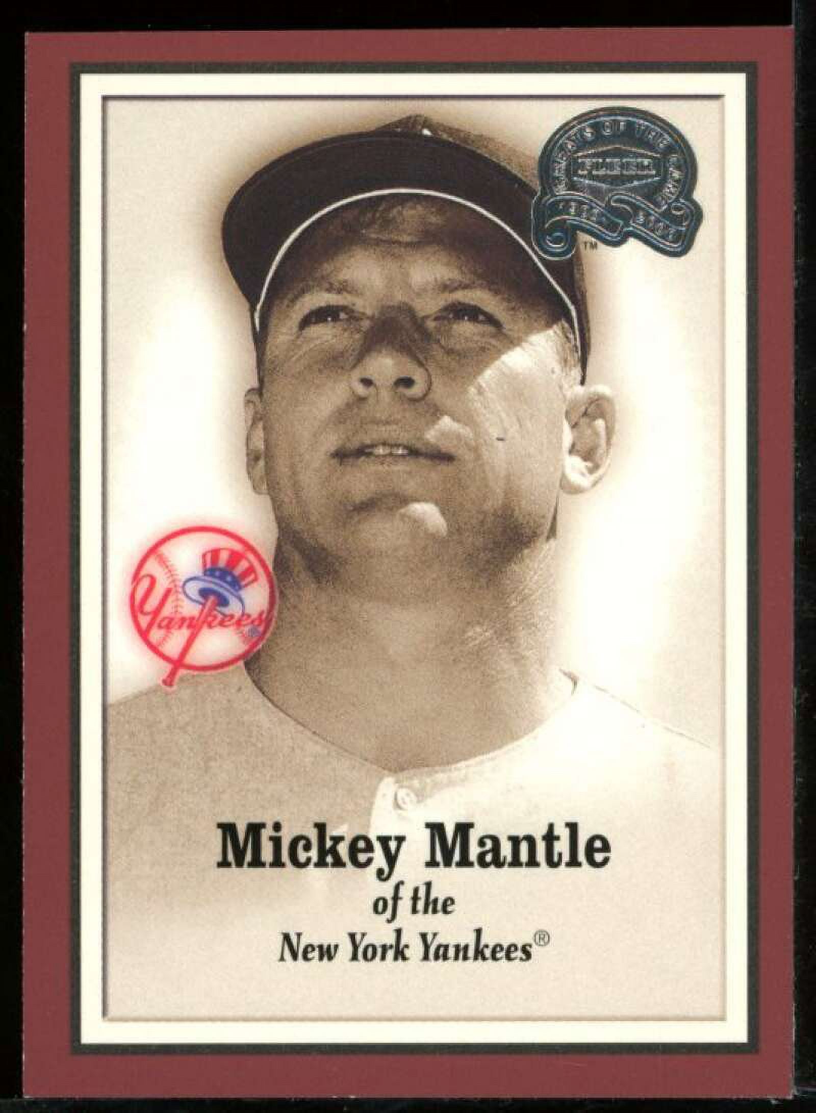 Mickey Mantle Card 2000 Greats of the Game #1 - Walmart.com