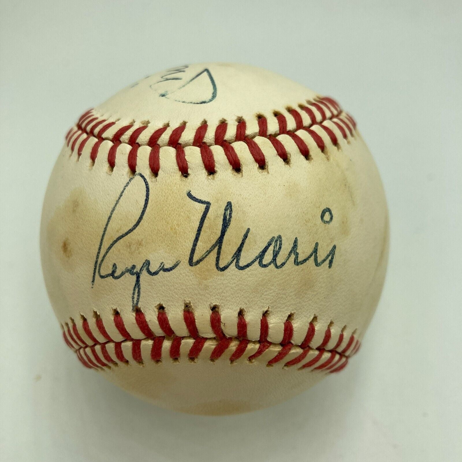 Mickey Mantle Roger Maris Signed Autographed Baseball With JSA COA ...