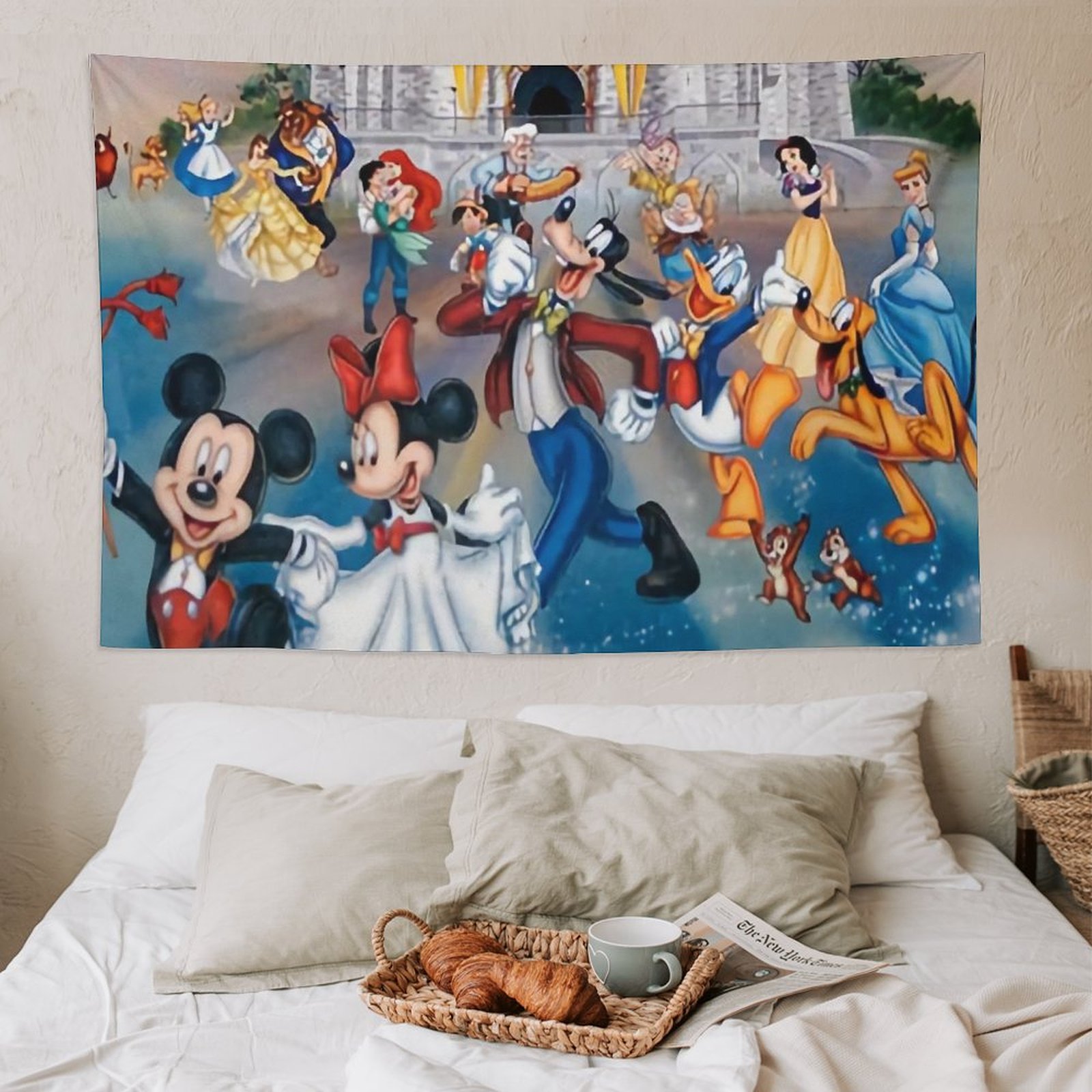 Mickey & Minnie Friends-Disney Squad Tapestry,Mickey & Minnie Friends ...
