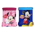 Mickey & Minnie Mouse Drawstring Backpack - Large Drawsting Bags Set Of ...