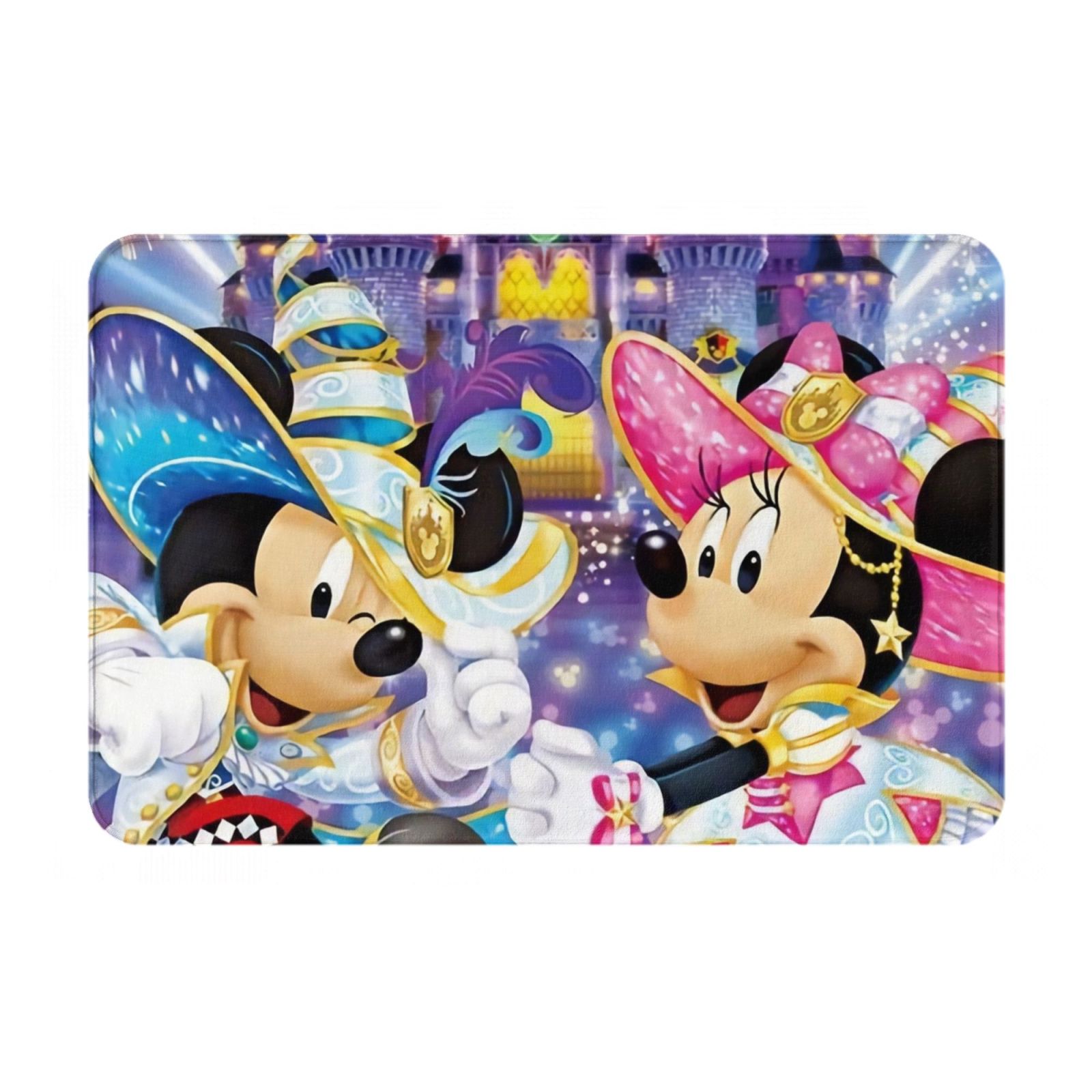 Mickey & Minnie Mouse Happy Birthday Bathroom Rugs,Bath Mat,Super Soft ...