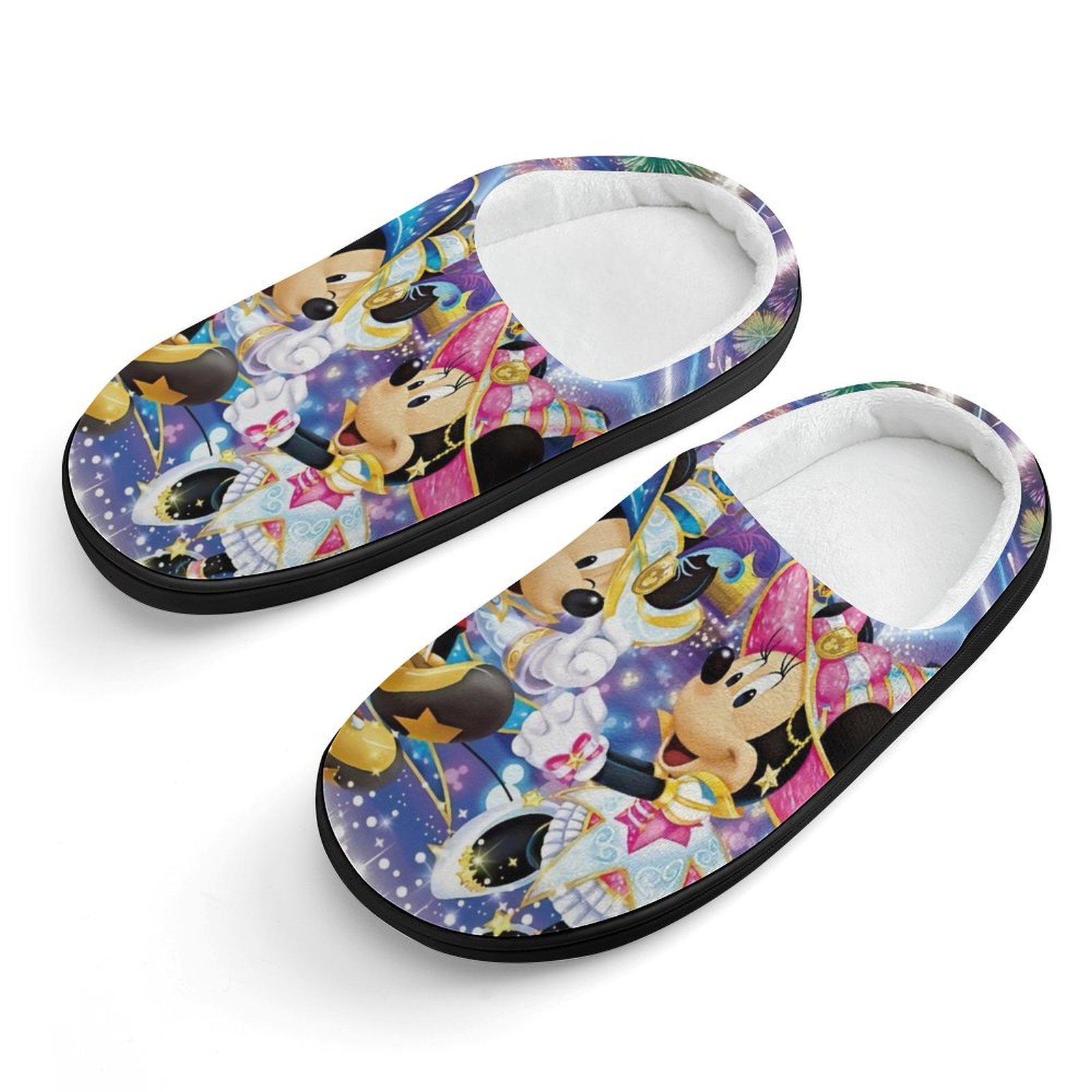 Mickey & Minnie Mouse Happy Birthday Slippers for Kids Girls Boys,Soft ...