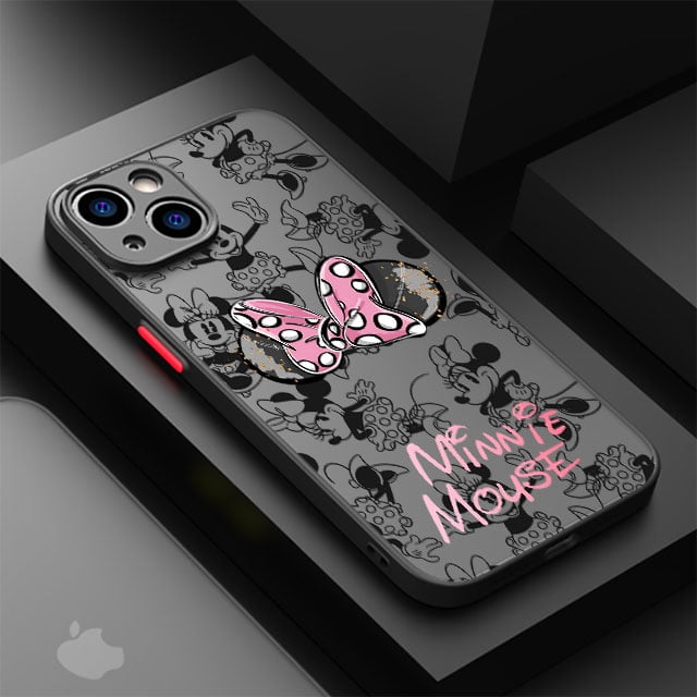 Mickey Minnie Mouse Phone Case for Apple iPhone 15 Pro Max 13 14 Plus ...