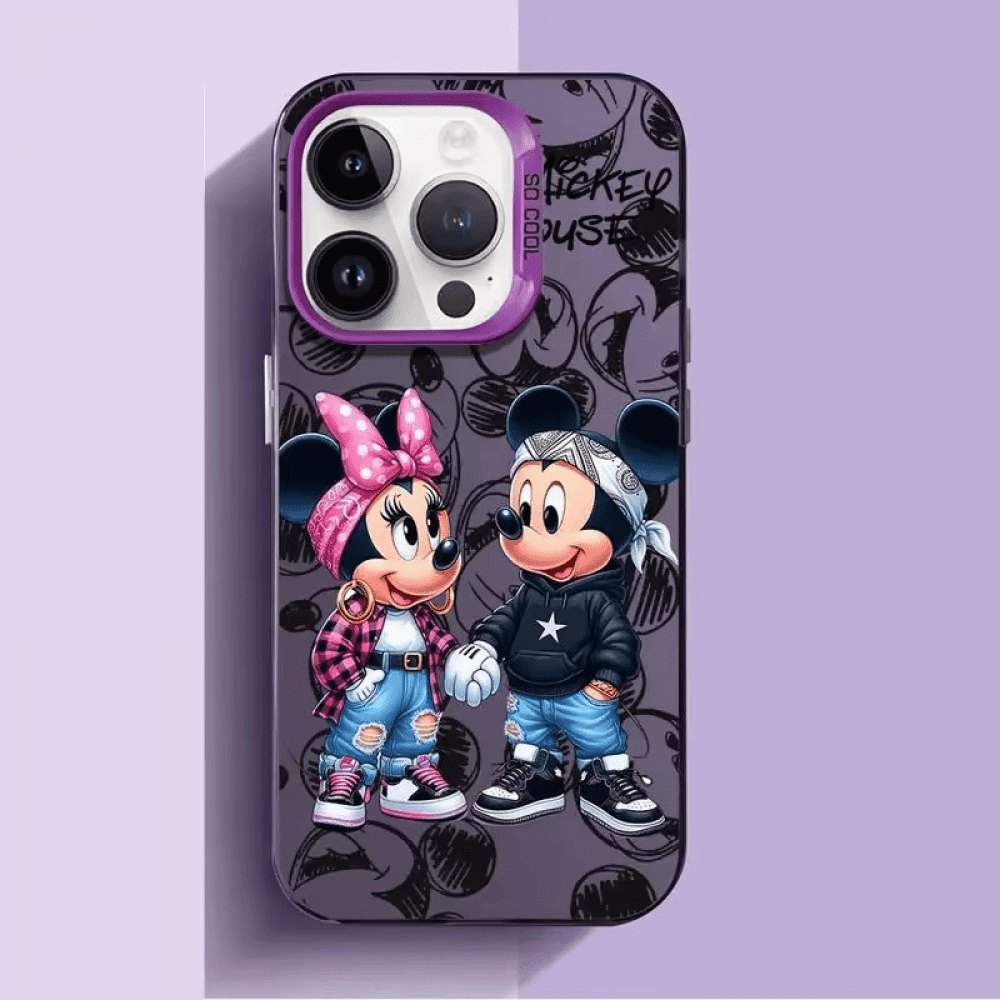 Mickey Minnie Mouse Ultra Clear Full Screen Phone Case for iPhone 16/15 ...