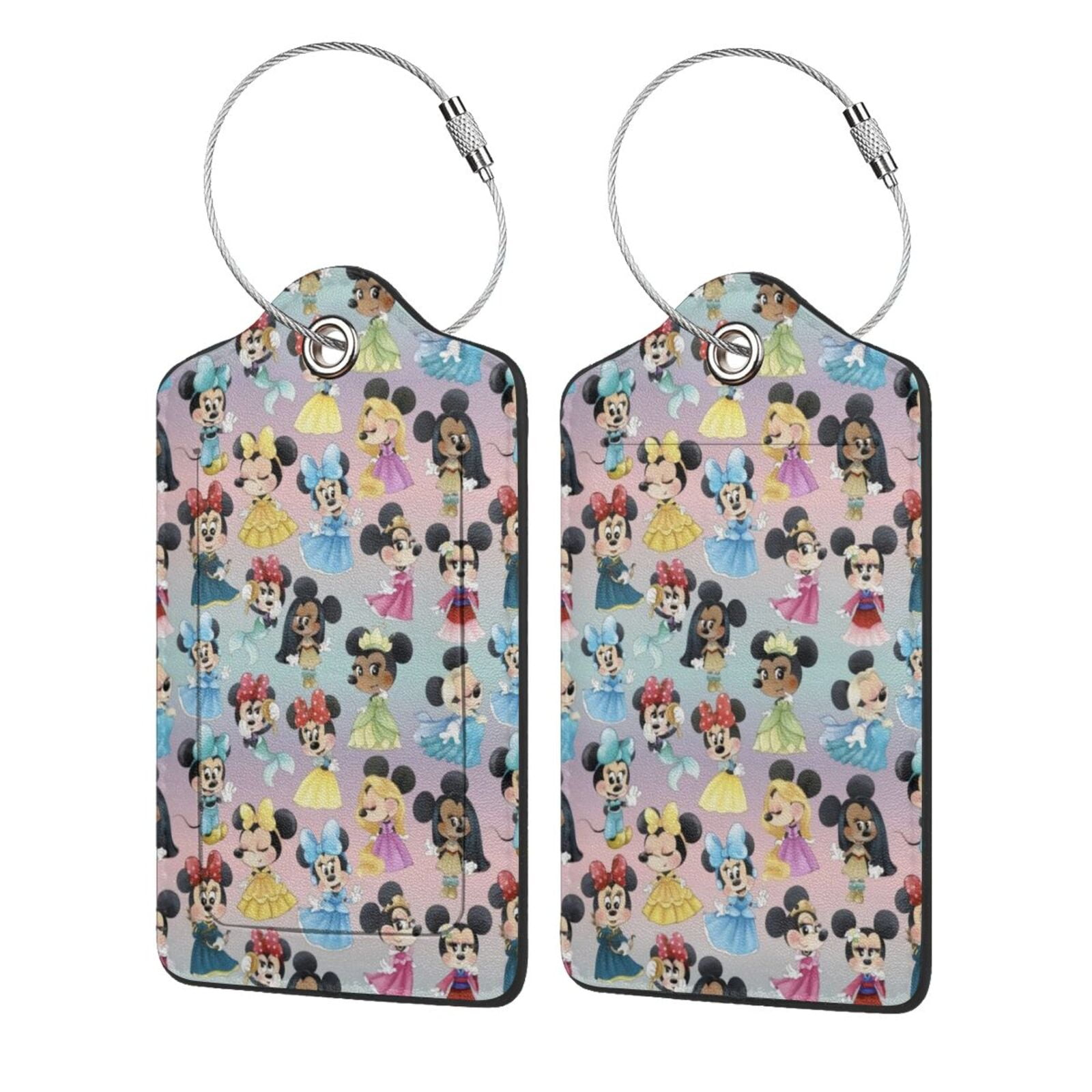 Mickey Minnie Princess Luggage Tags for Suitcases Travel ID ...