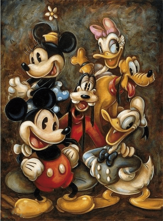 Mickey Mouse 5D Diamond Art Kits Diamond Art for Adults Cross Stitch ...