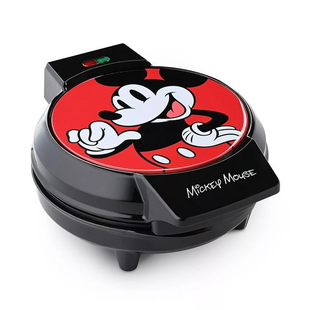 "Disney Mickey Mouse 7"" Round Non-stick Waffle Maker" - Walmart.com