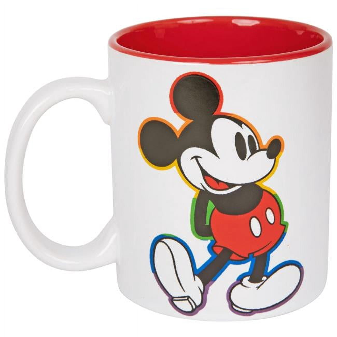 Mickey Mouse 855511 11 oz Disney Mickey Mouse Rainbow Aura Mug ...