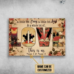 Personalized Mickey Mouse